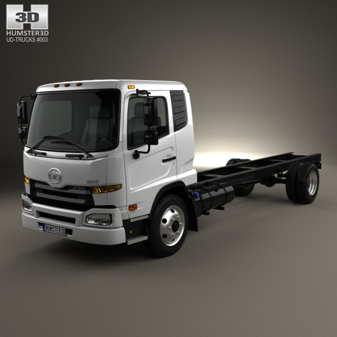 UDトラックUD1800シャーシトラック20113Dモデル - TurboSquid 1178813