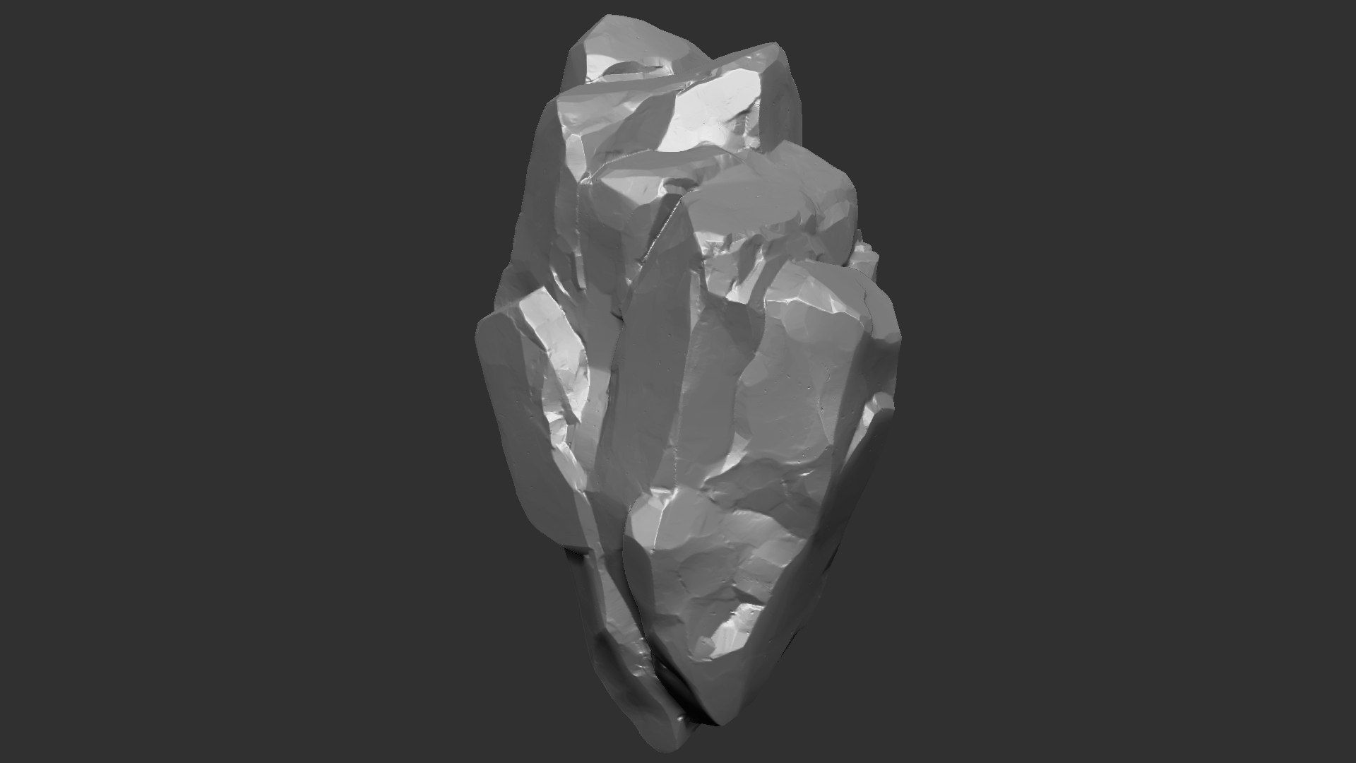 3D 3D Suspended Mountain Zbrush Sculpt - TurboSquid 2152087