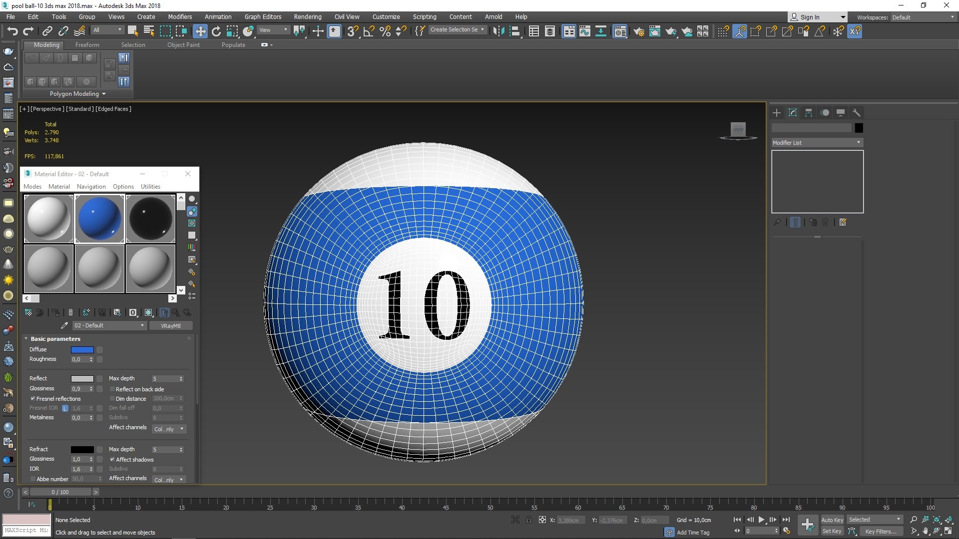 Billiard Pool Ball-10 American Model Model - TurboSquid 1932110