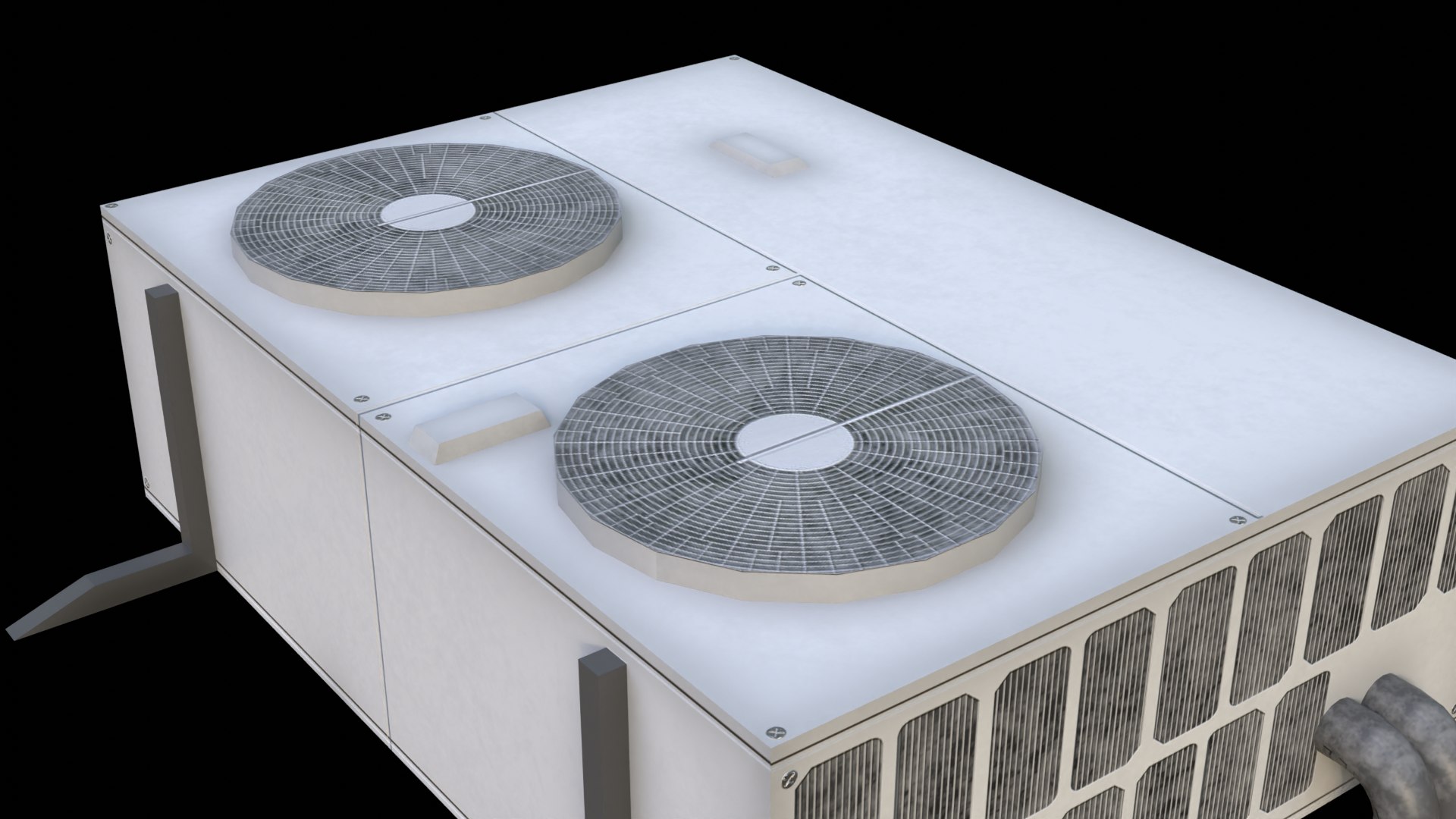 AC Roof Unit 3D Model - TurboSquid 2282017