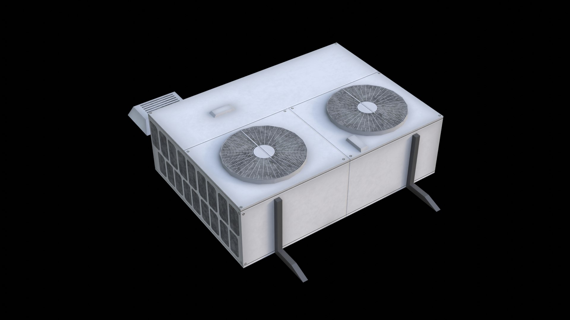 AC Roof Unit 3D Model - TurboSquid 2282017
