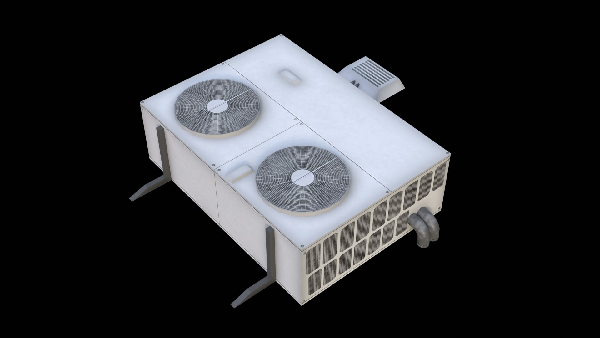 AC Roof Unit 3D Model - TurboSquid 2282017