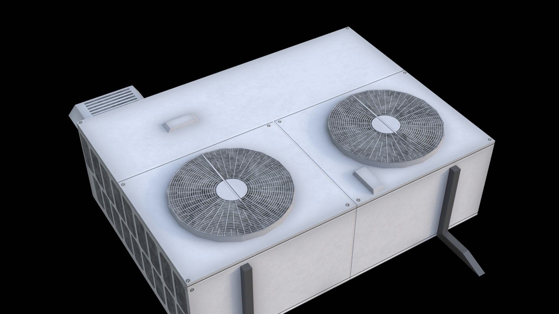 AC Roof Unit 3D Model - TurboSquid 2282017