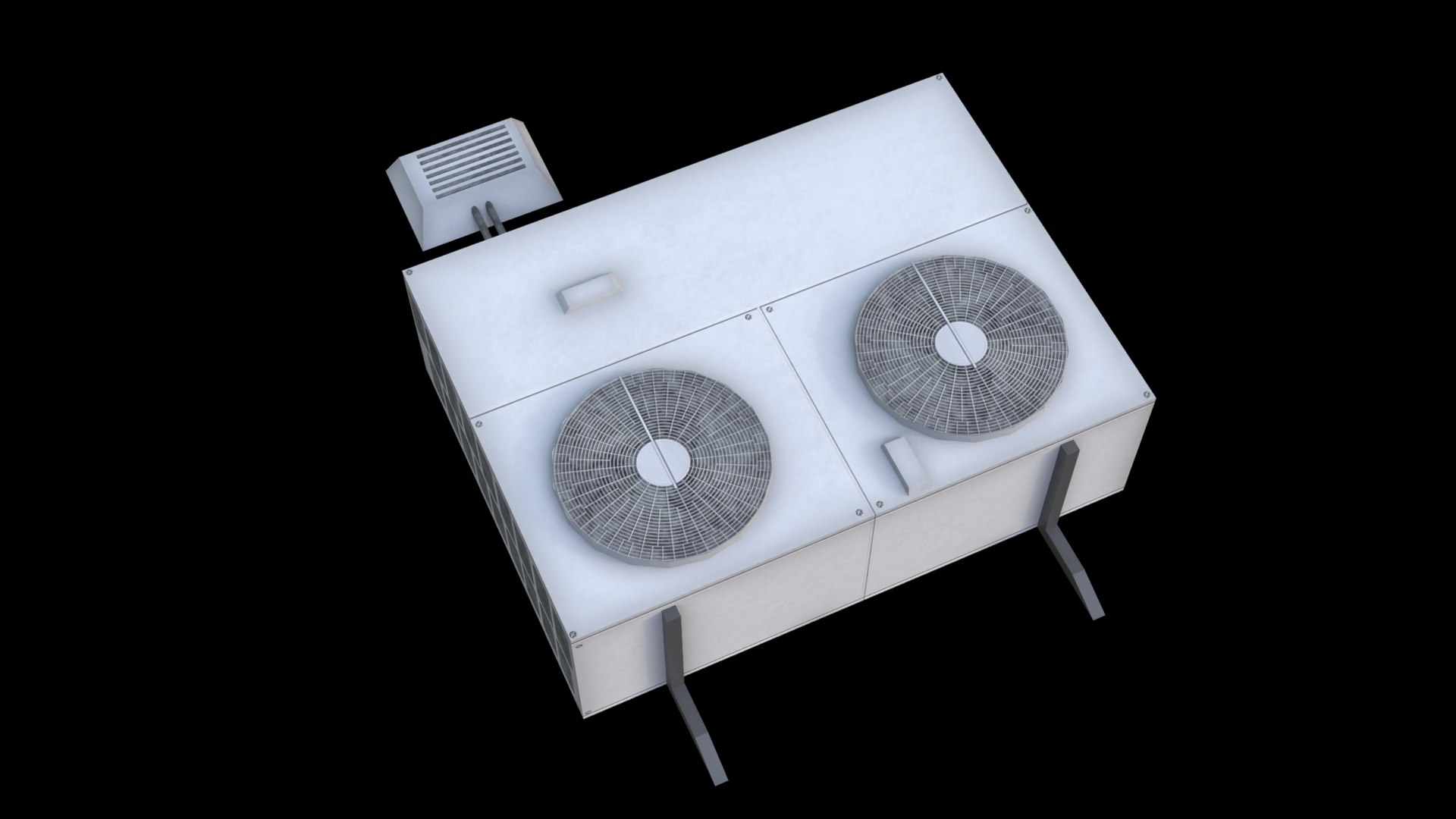 AC Roof Unit 3D Model - TurboSquid 2282017