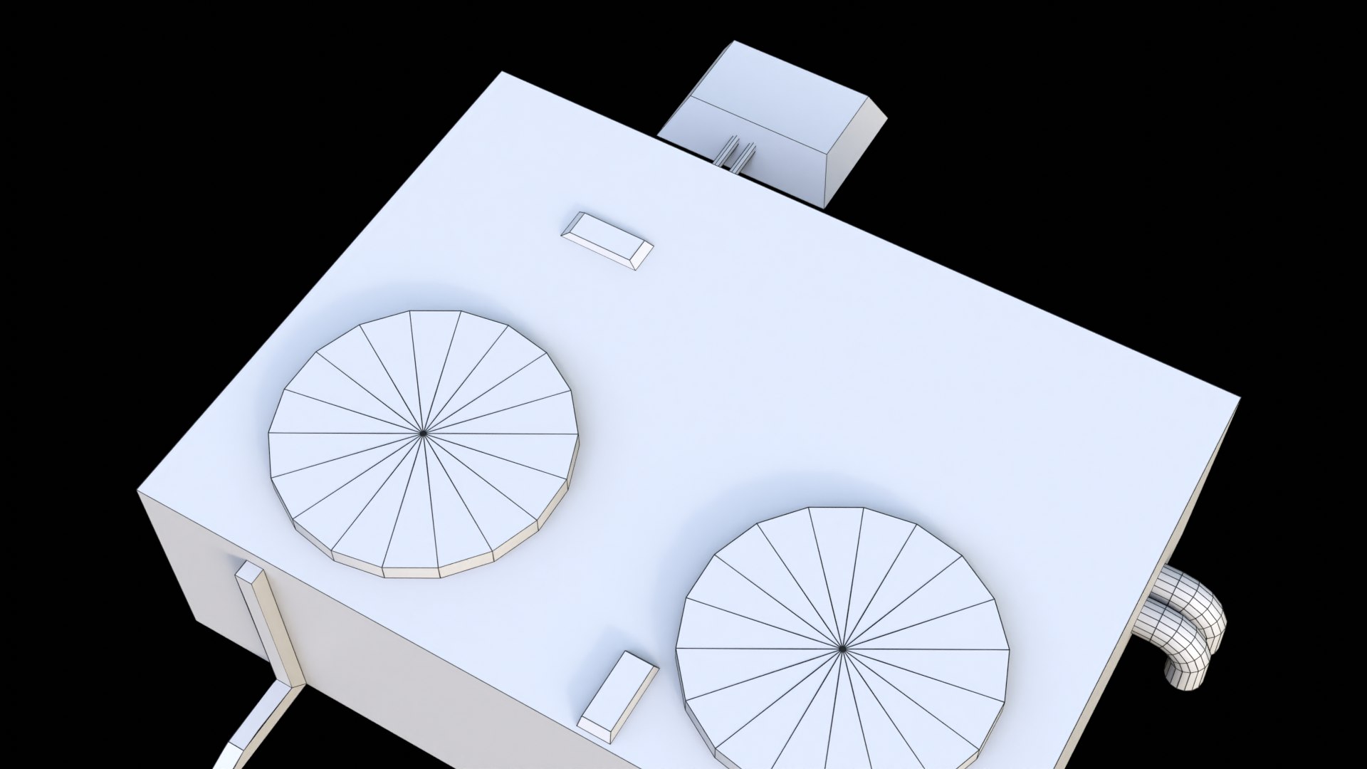 AC Roof Unit 3D Model - TurboSquid 2282017