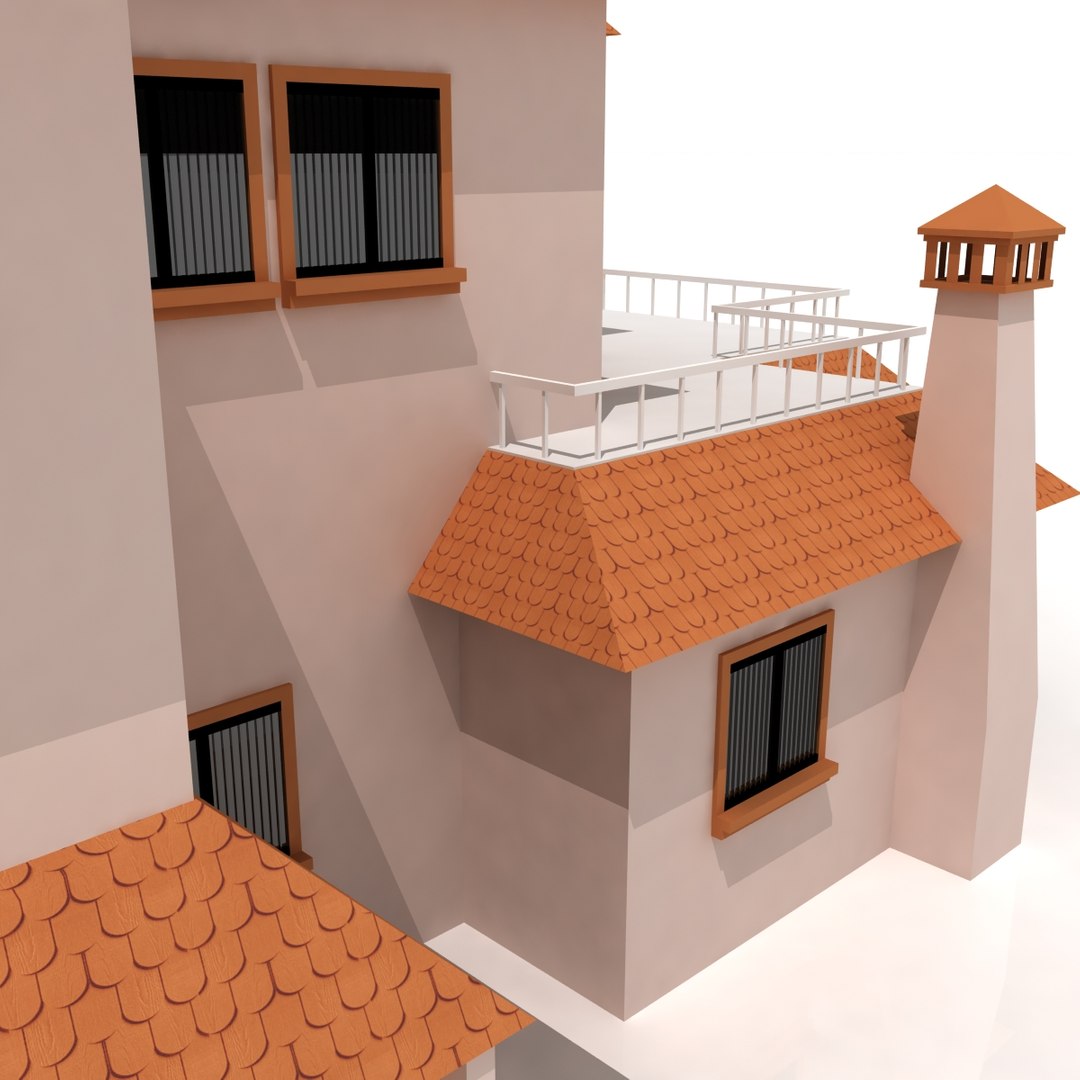 Residential House - Duplex 3ds