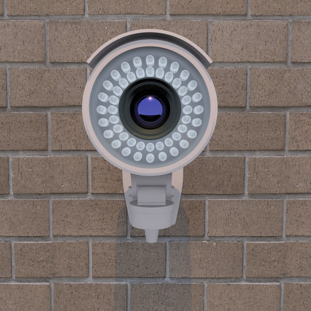 3d Model Security Camera