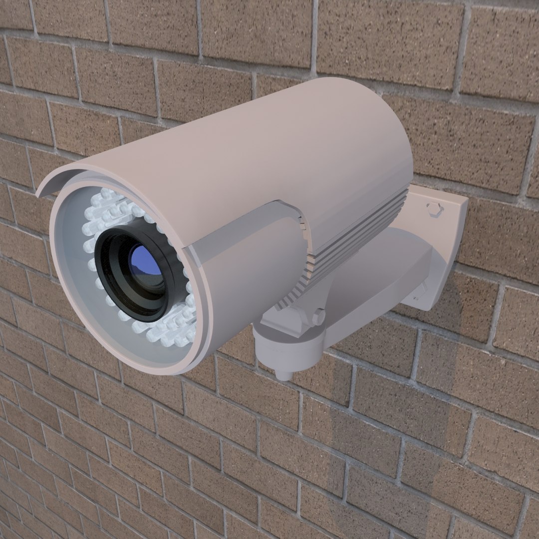 3d Model Security Camera