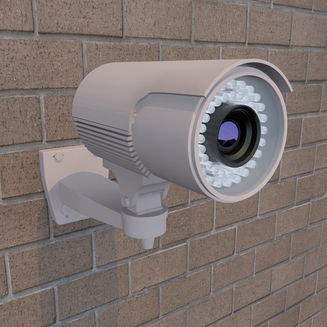 3d Model Security Camera