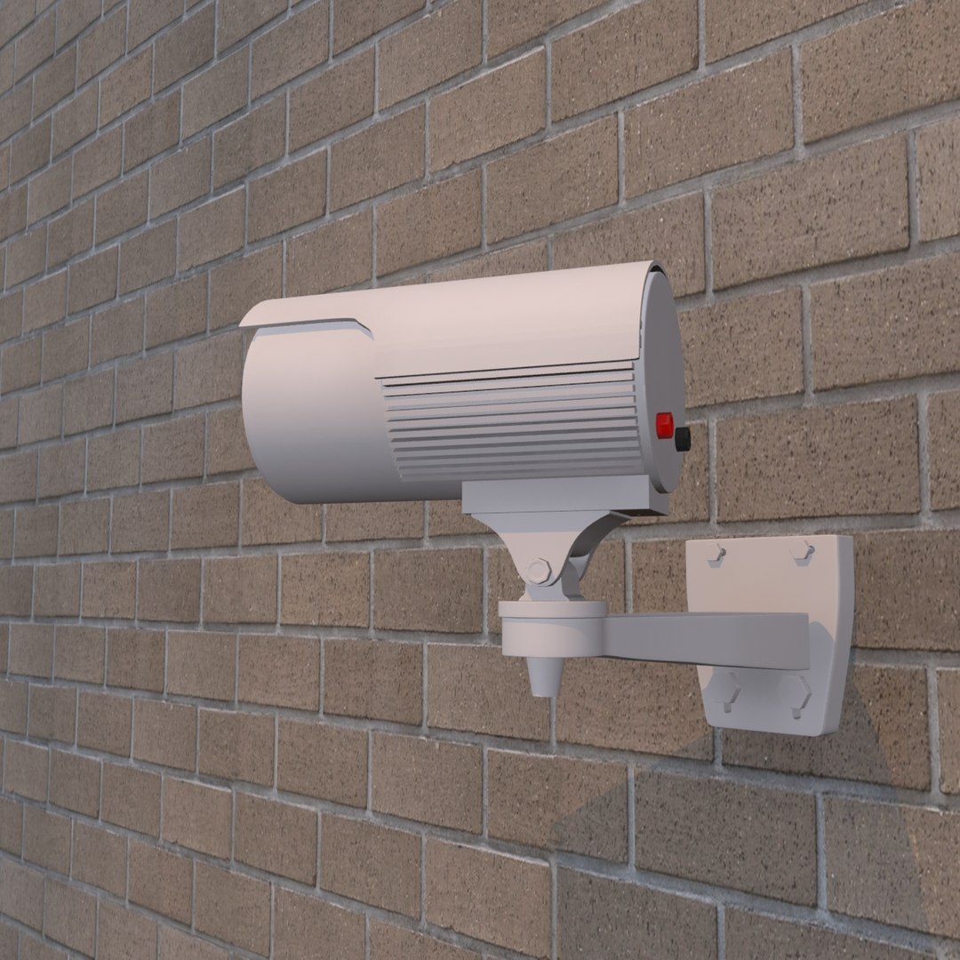 3d Model Security Camera