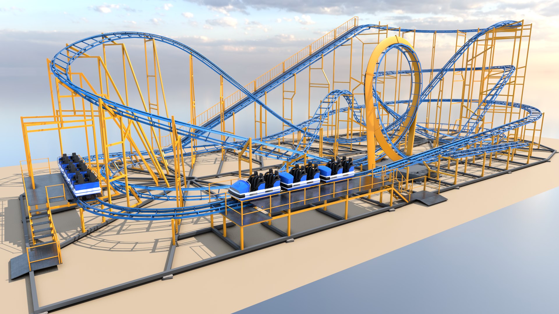 Pinfari Zyklon ZL42 Acurate- PBR Materials 3D - TurboSquid 2030925