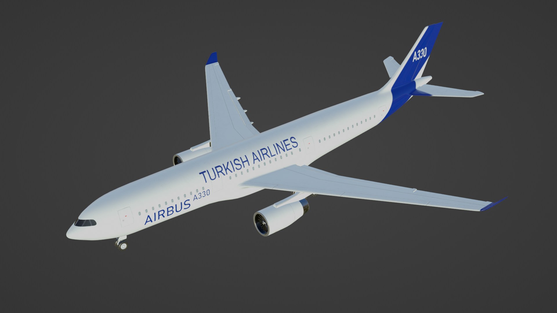 3D Airbus with texture 4K model - TurboSquid 2165047