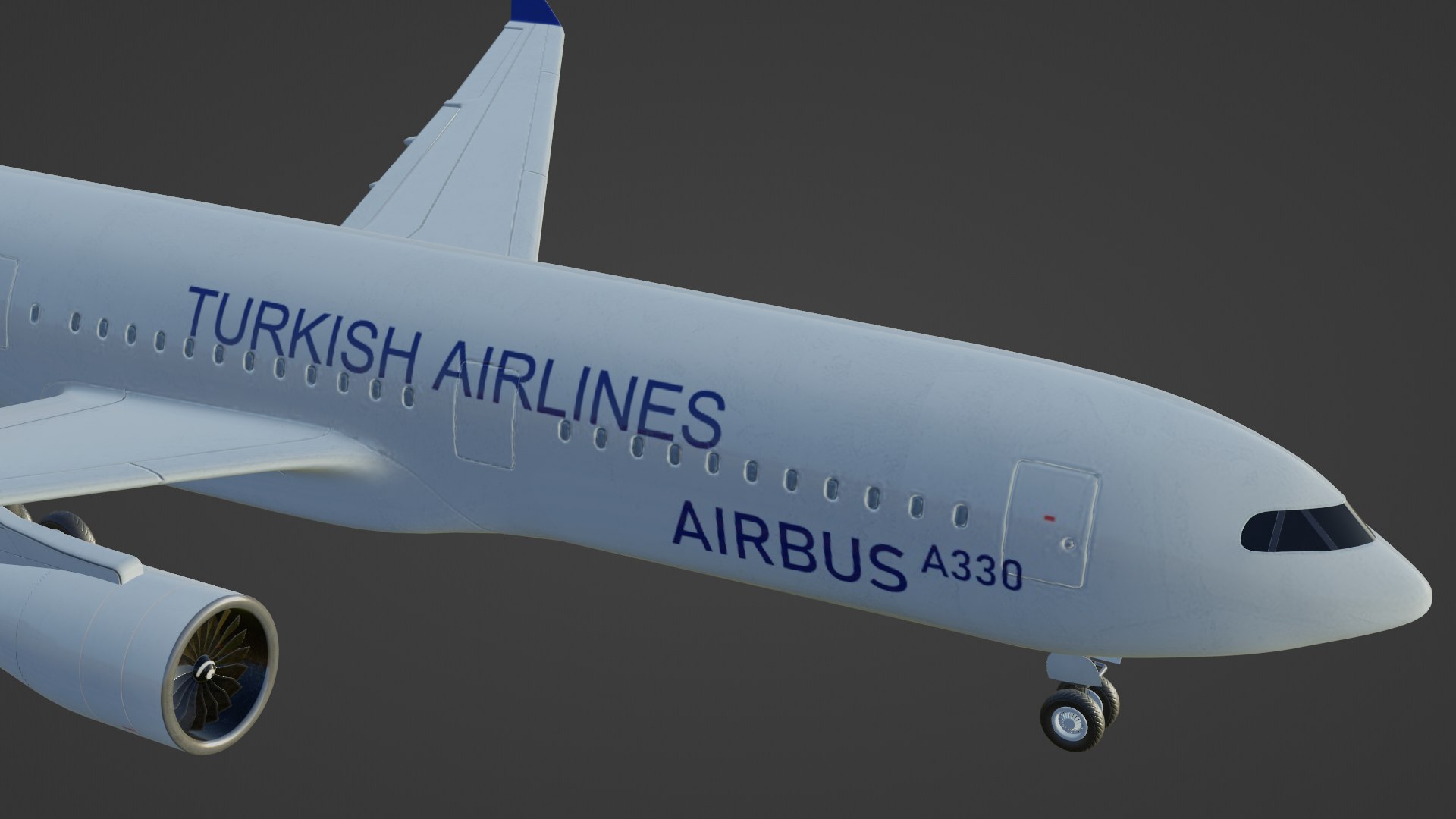 3D Airbus with texture 4K model - TurboSquid 2165047