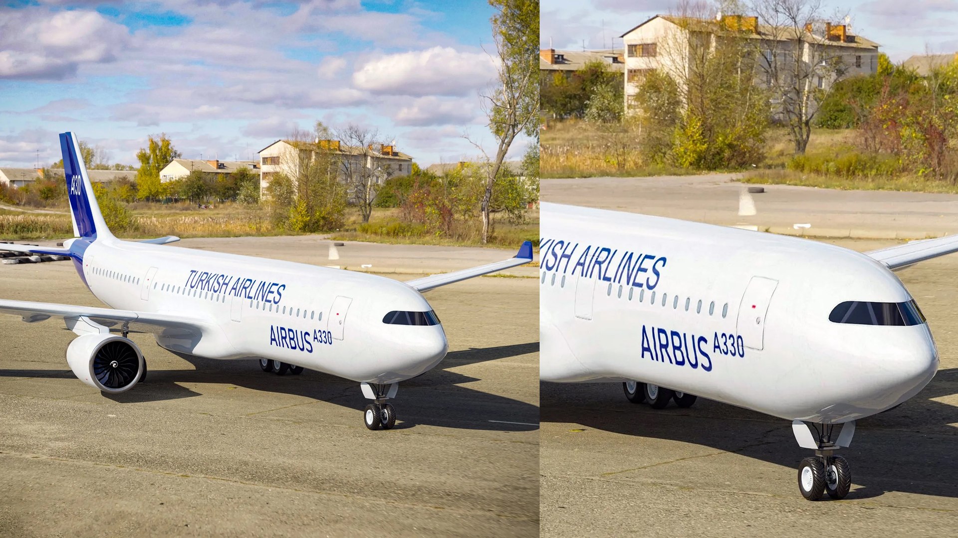 3D Airbus with texture 4K model - TurboSquid 2165047