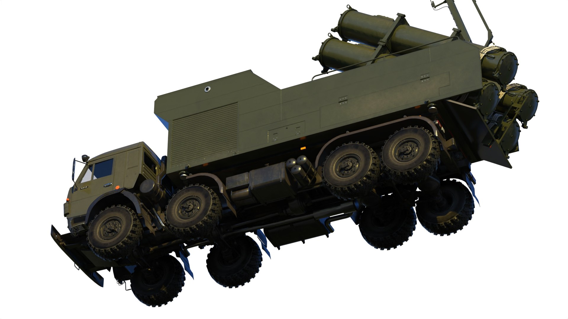 3D Model Rubezh ME Coastal Defense Missile System - TurboSquid 2263862