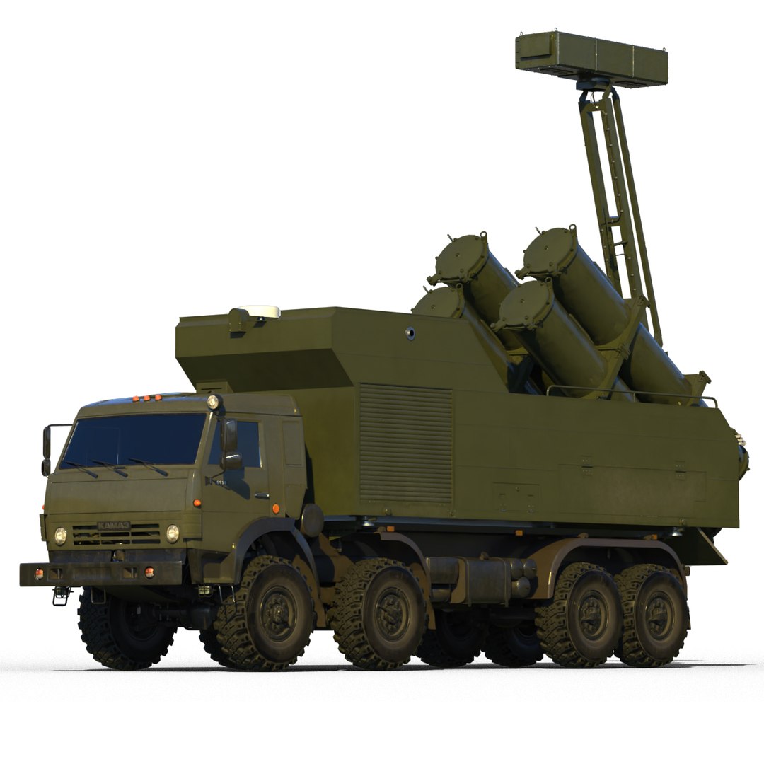 3D Model Rubezh ME Coastal Defense Missile System - TurboSquid 2263862