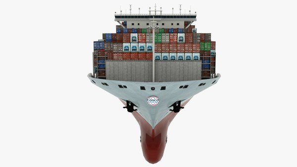 Container Ship Cosco Prime 3D - TurboSquid 1733217