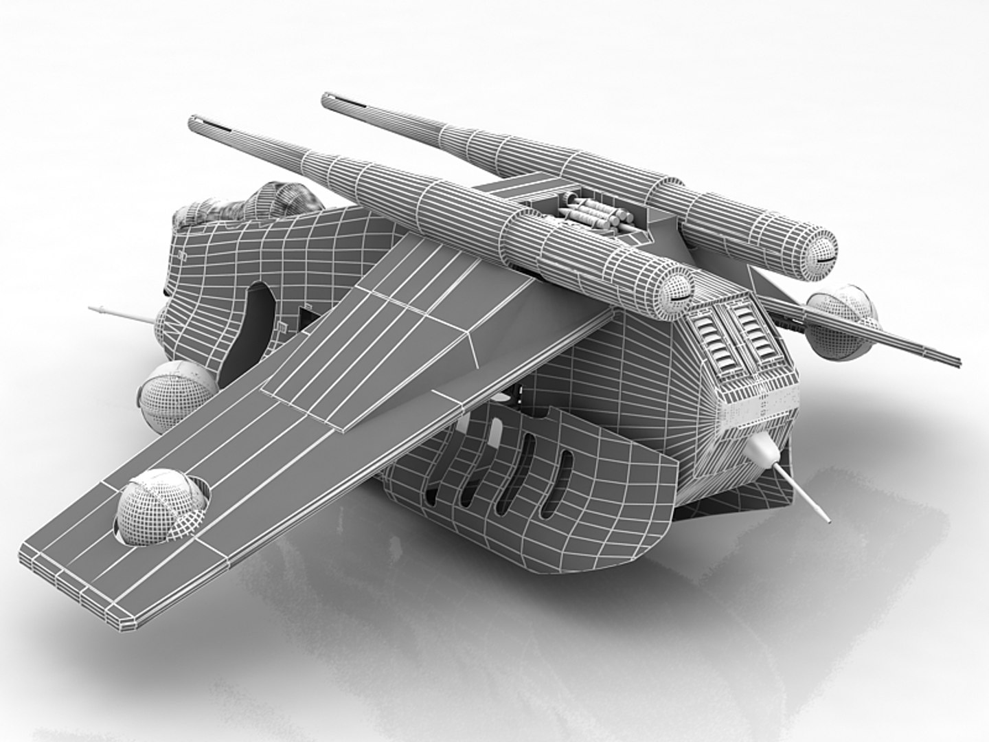 3D Model Star Wars Republic Gun - TurboSquid 1627901