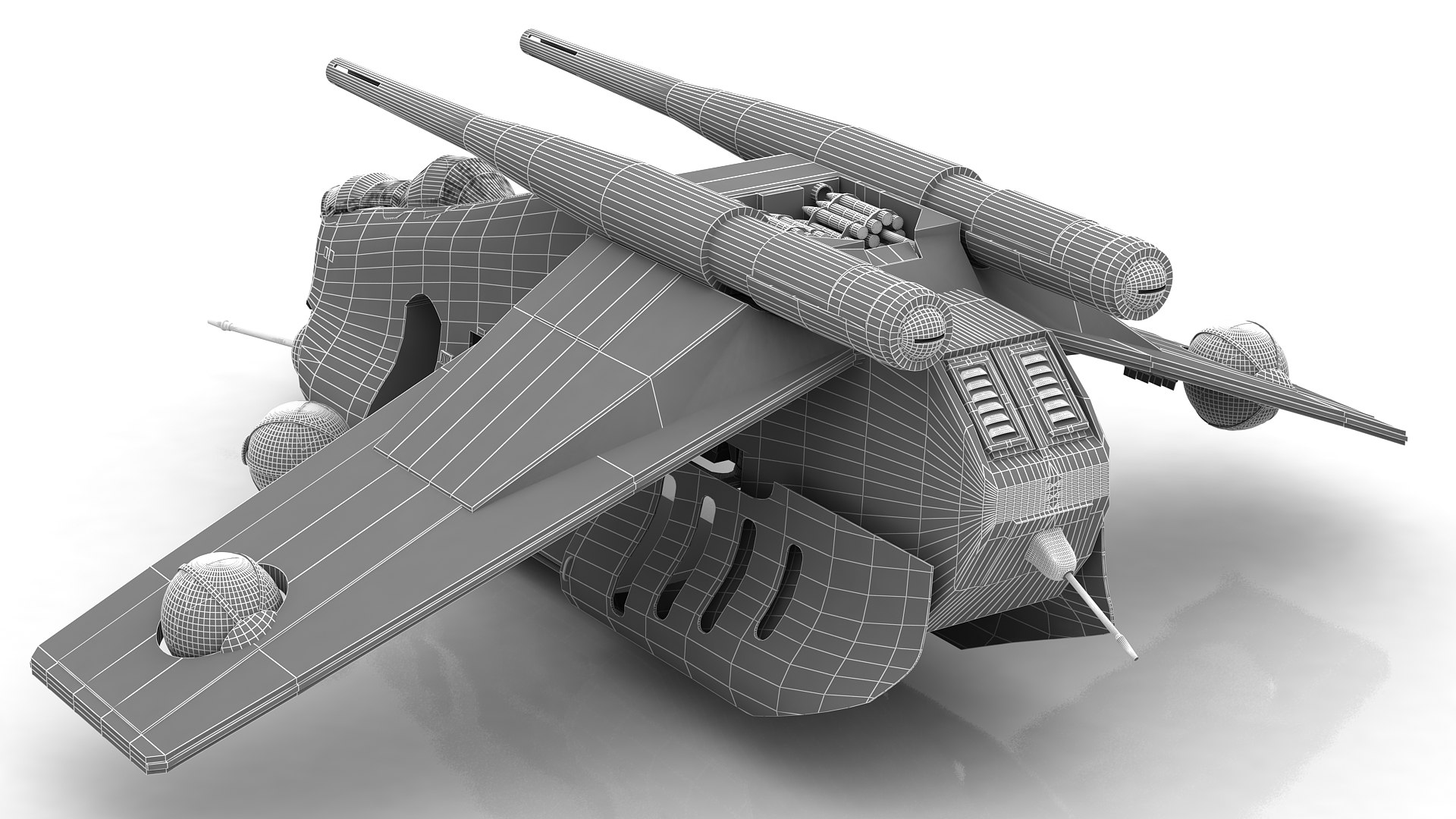 3D Model Star Wars Republic Gun - TurboSquid 1627901