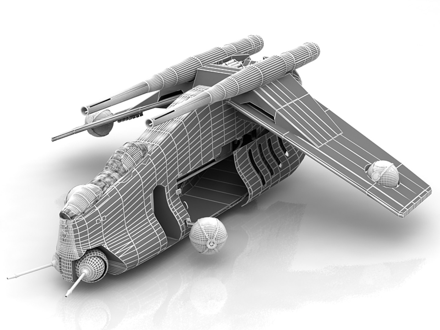 3D Model Star Wars Republic Gun - TurboSquid 1627901