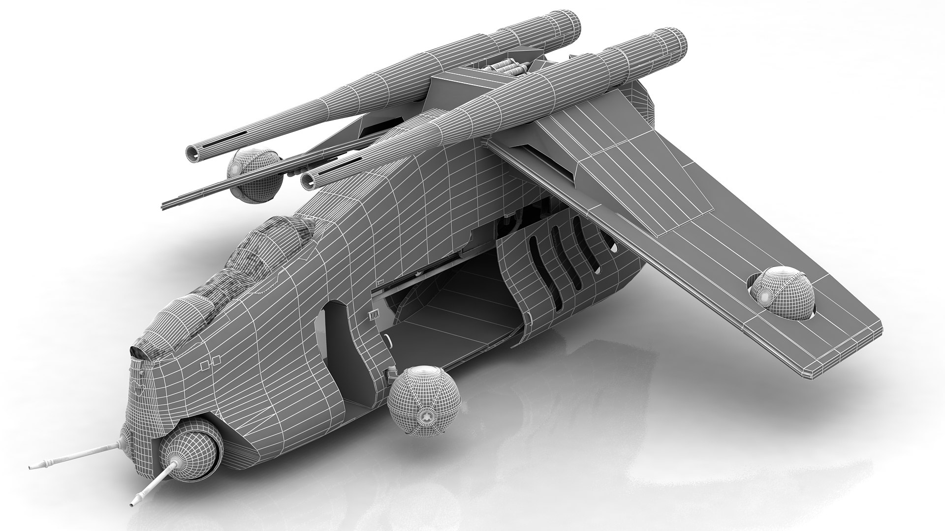 3D Model Star Wars Republic Gun - TurboSquid 1627901