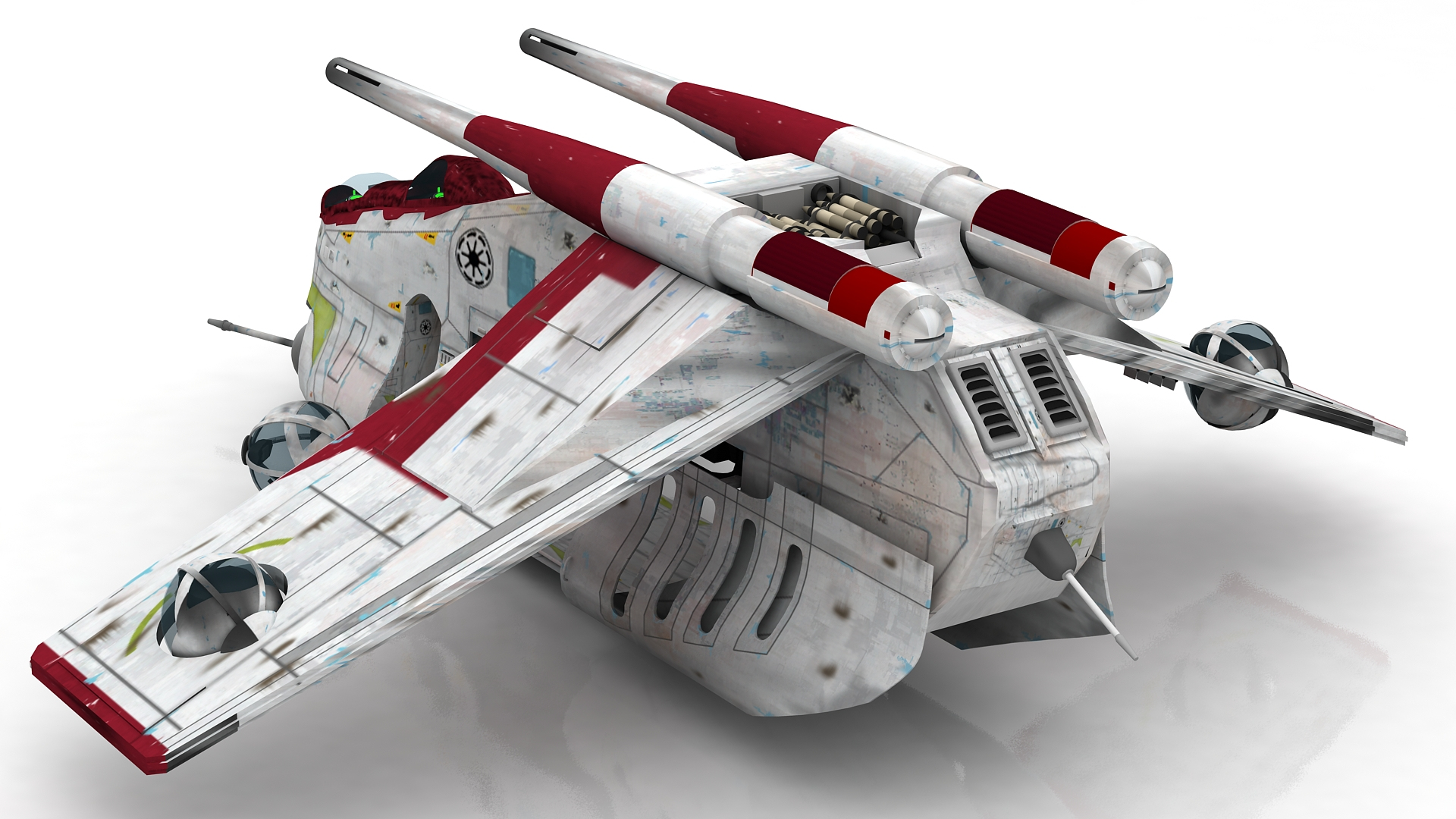 3D model star wars republic gun - TurboSquid 1627901