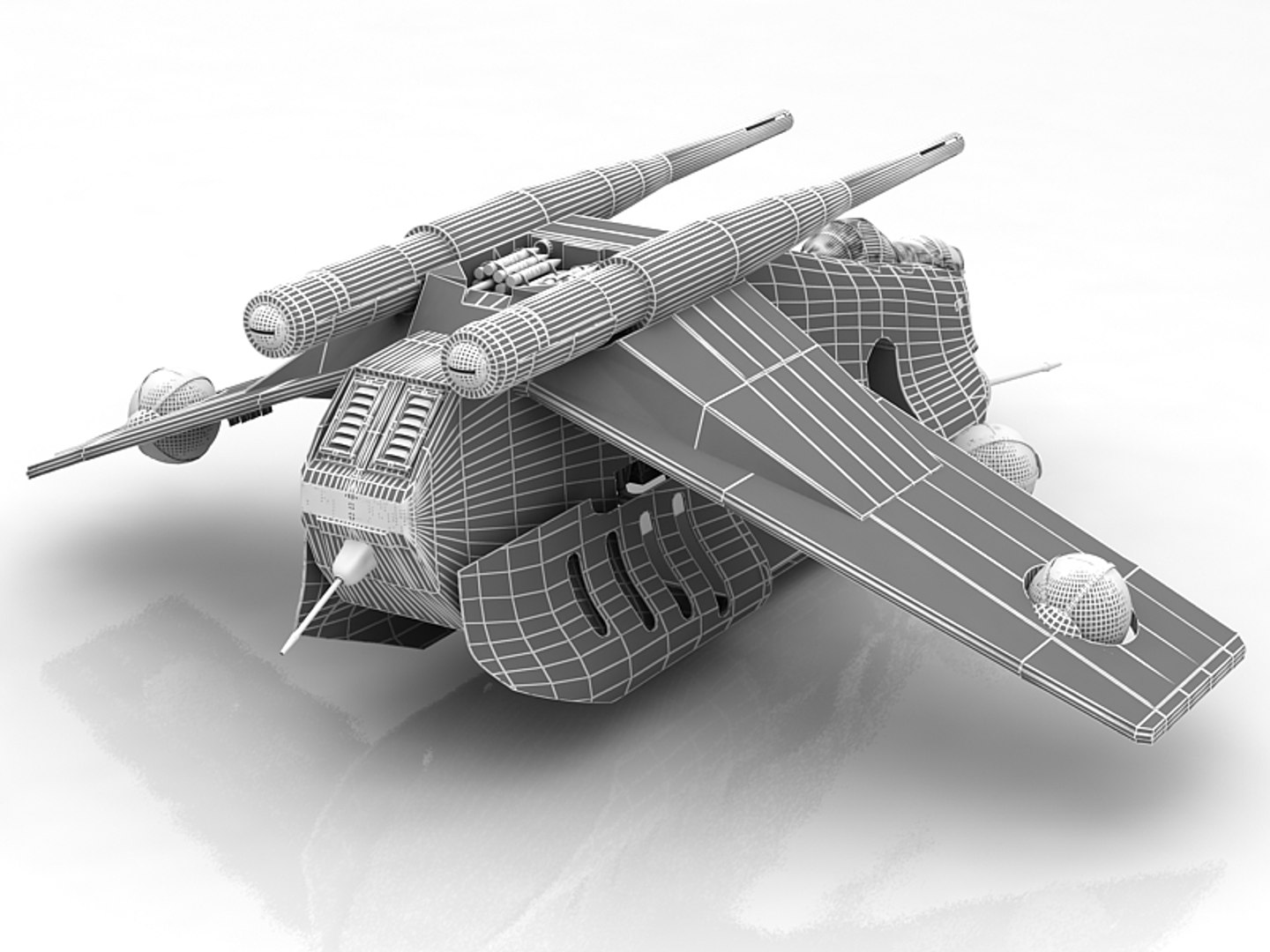 3D Model Star Wars Republic Gun - TurboSquid 1627901