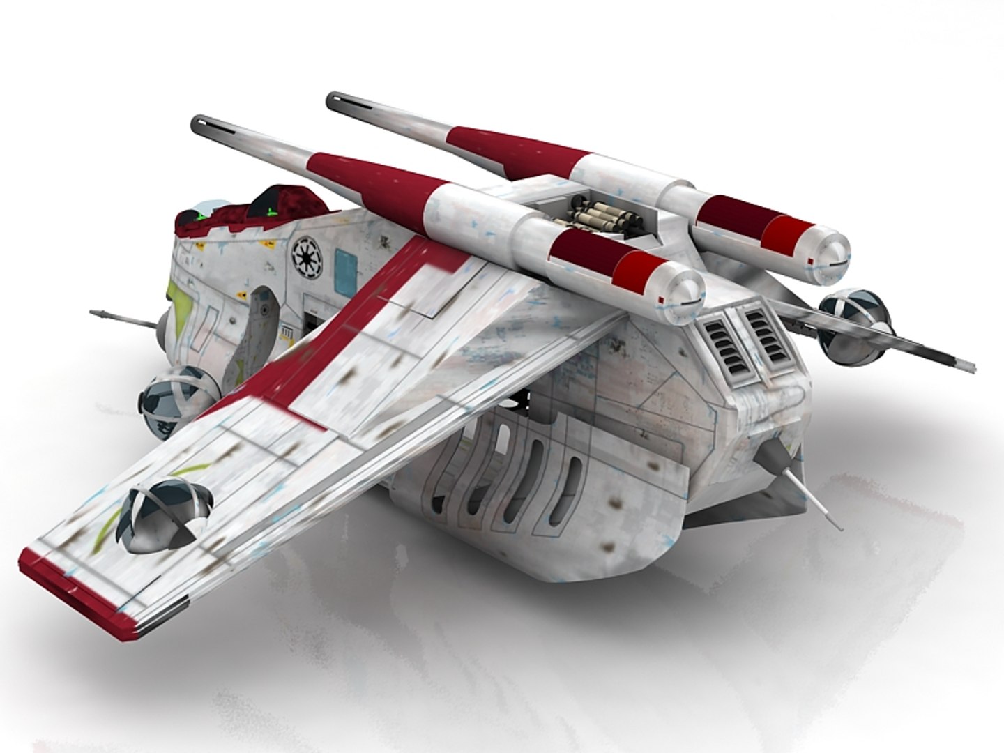 3D Model Star Wars Republic Gun - TurboSquid 1627901