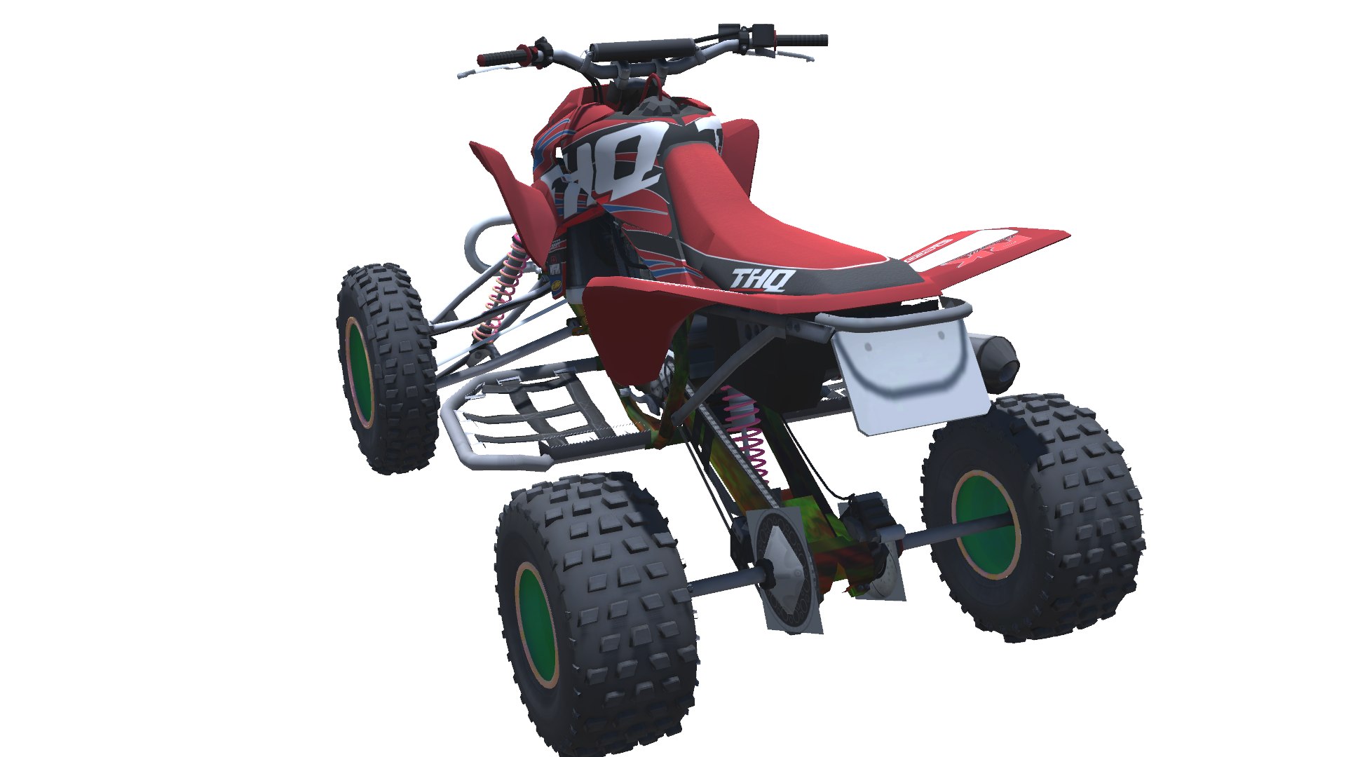 3D Model 018-Striker 450-Quad-ATV-Bike-low Poly Game Ready 3d Model ...