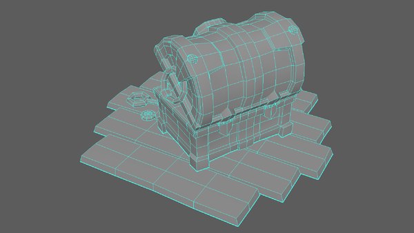 Free 3D model treasure chest - TurboSquid 1188071