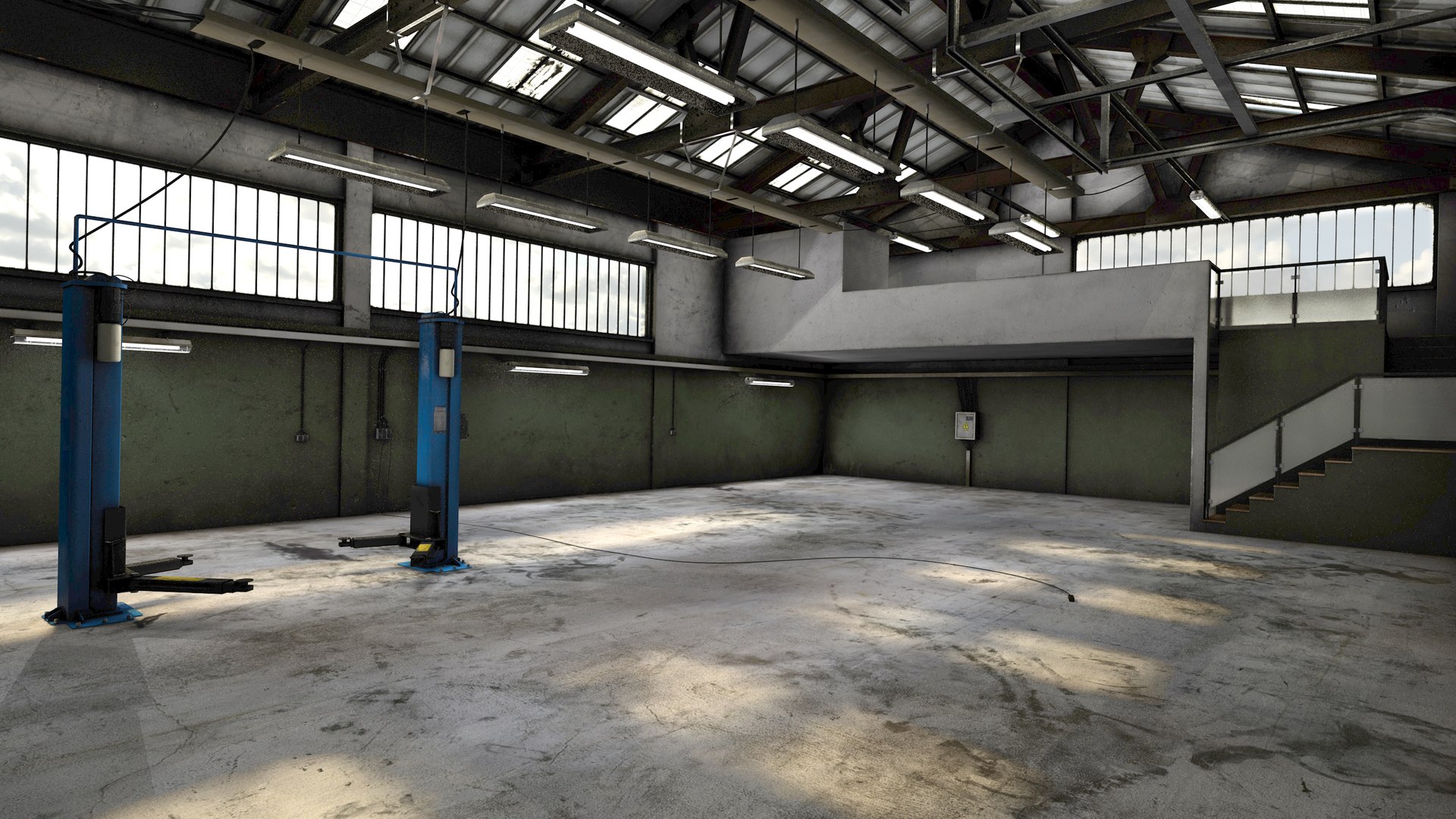 Dirty Garage 3D - TurboSquid 1761224