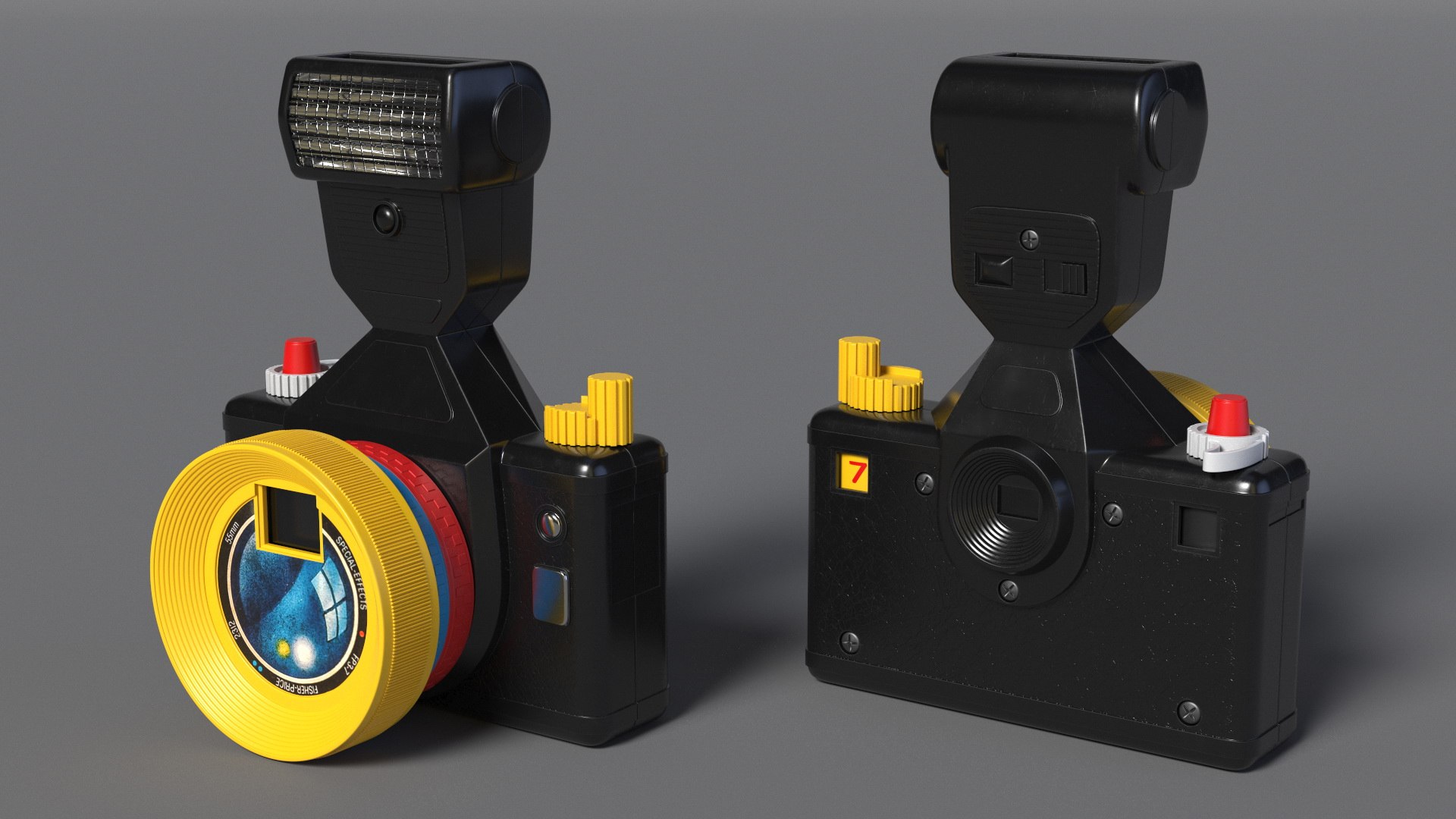 3D Toy Film Camera For 3D Print Model - TurboSquid 2346177