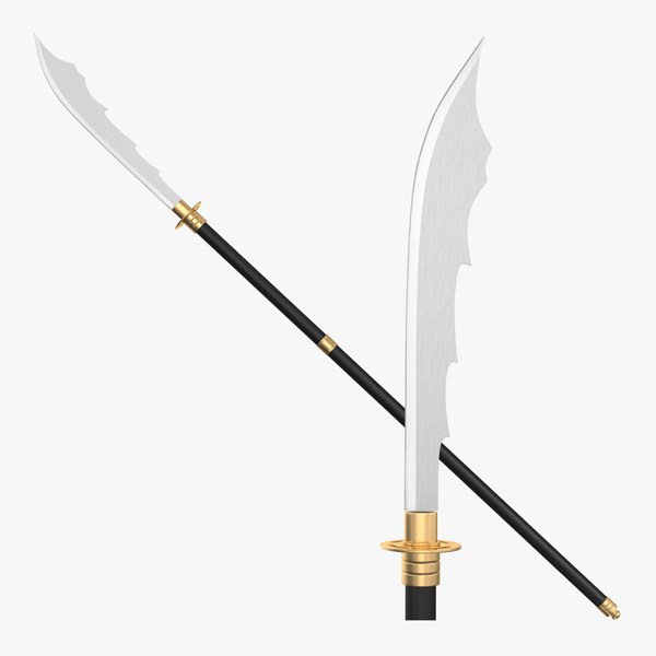 일본 사무라이 Naginata Yari Sword 3D 모델 - TurboSquid 1118411