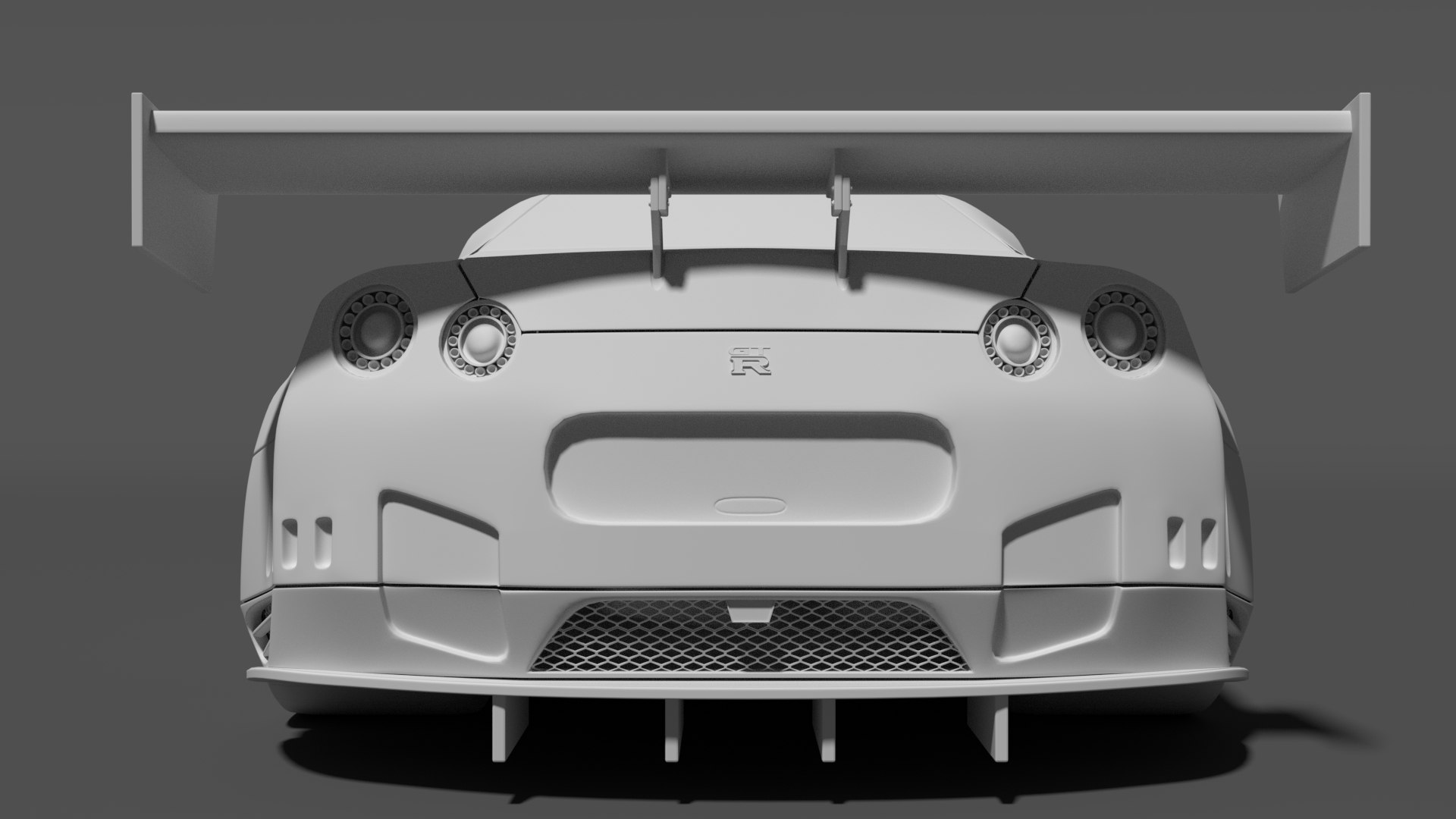 Nissan Skyline R35 3d Model