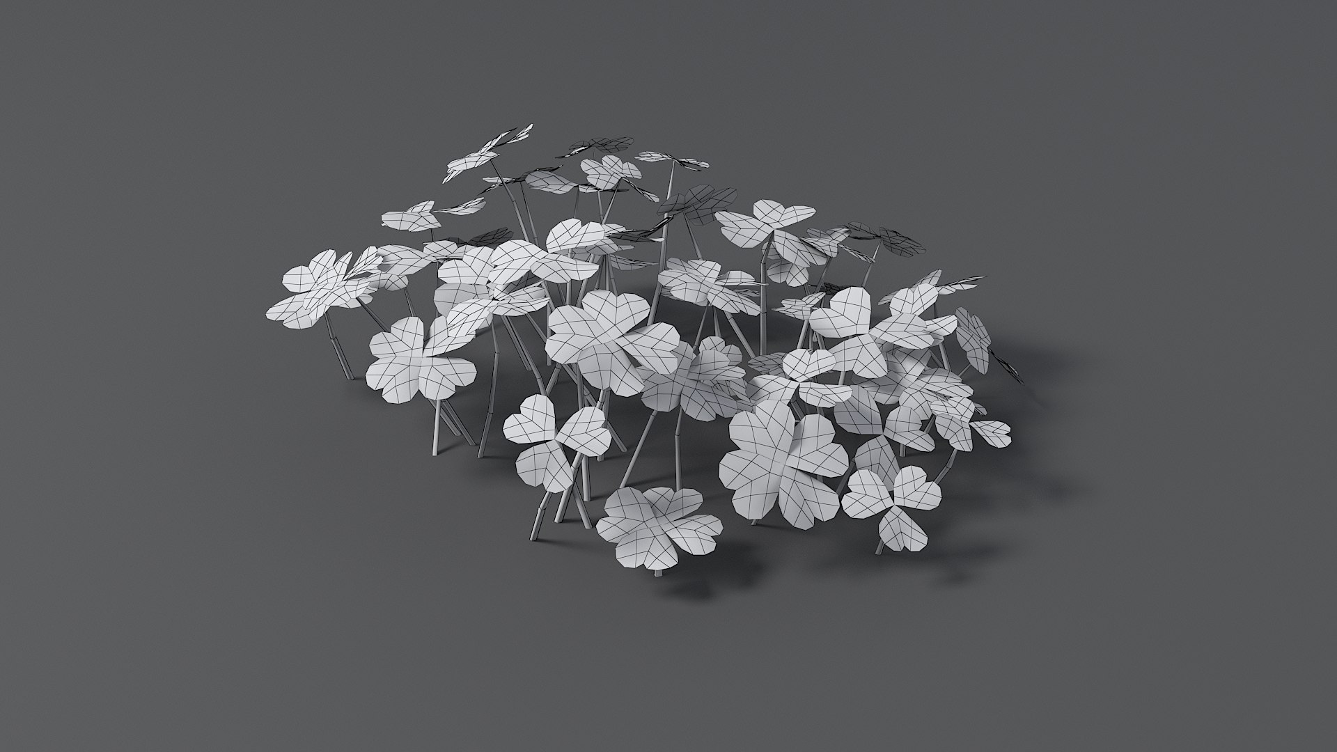 3D Model Cartoon Clover 03 - TurboSquid 2043162