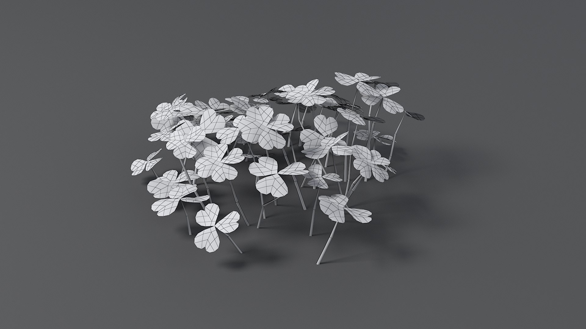 3D Model Cartoon Clover 03 - TurboSquid 2043162