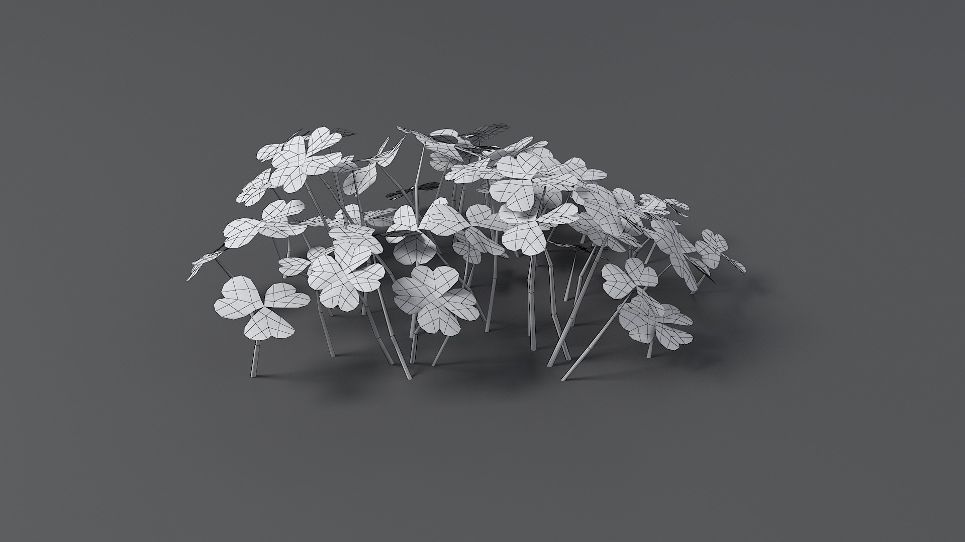 3D Model Cartoon Clover 03 - TurboSquid 2043162