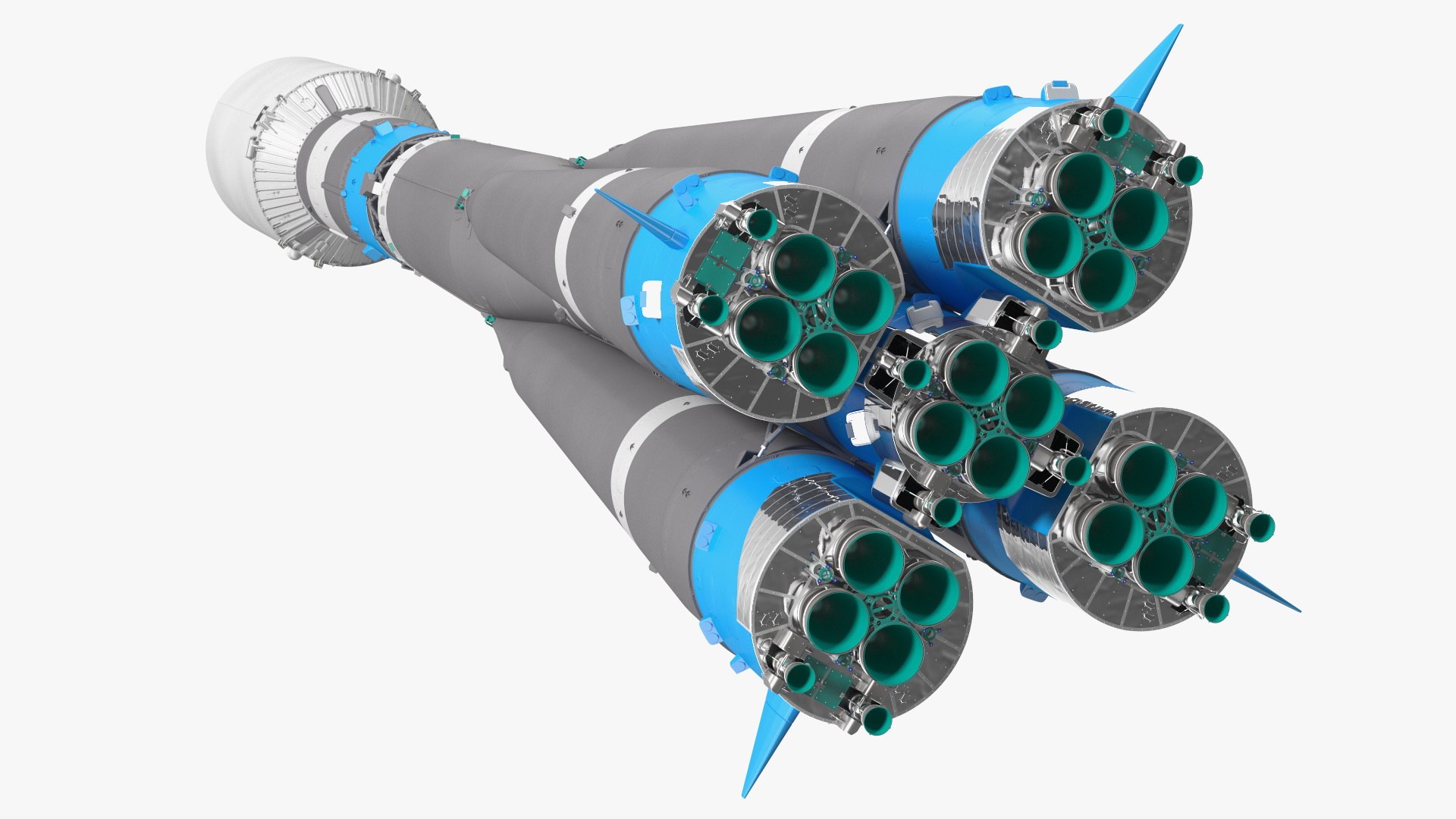 3D Orbital Launch Vehicle Main Parts - TurboSquid 1770178