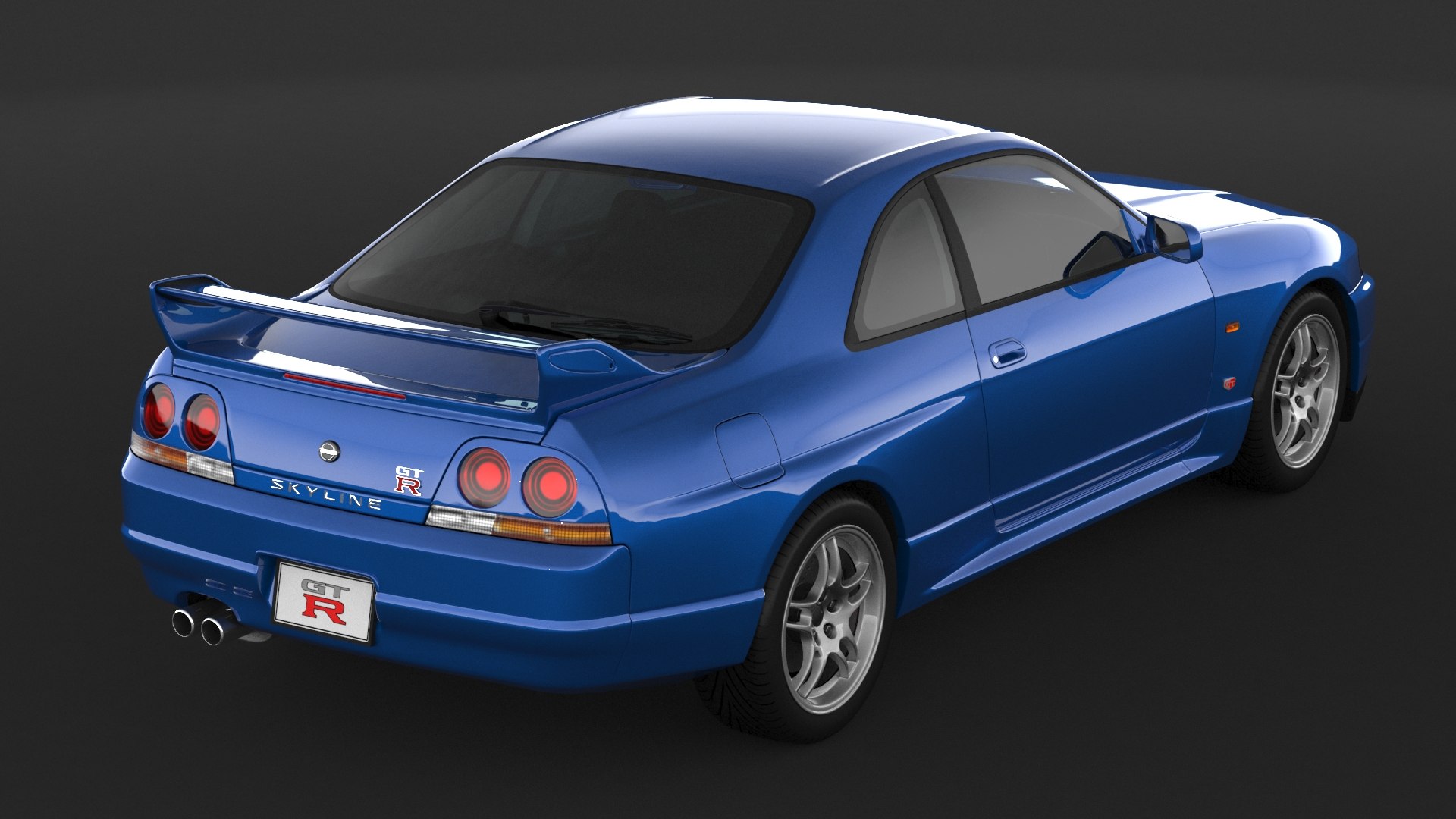 3D Car Nissan Skyline R33 - TurboSquid 1551841