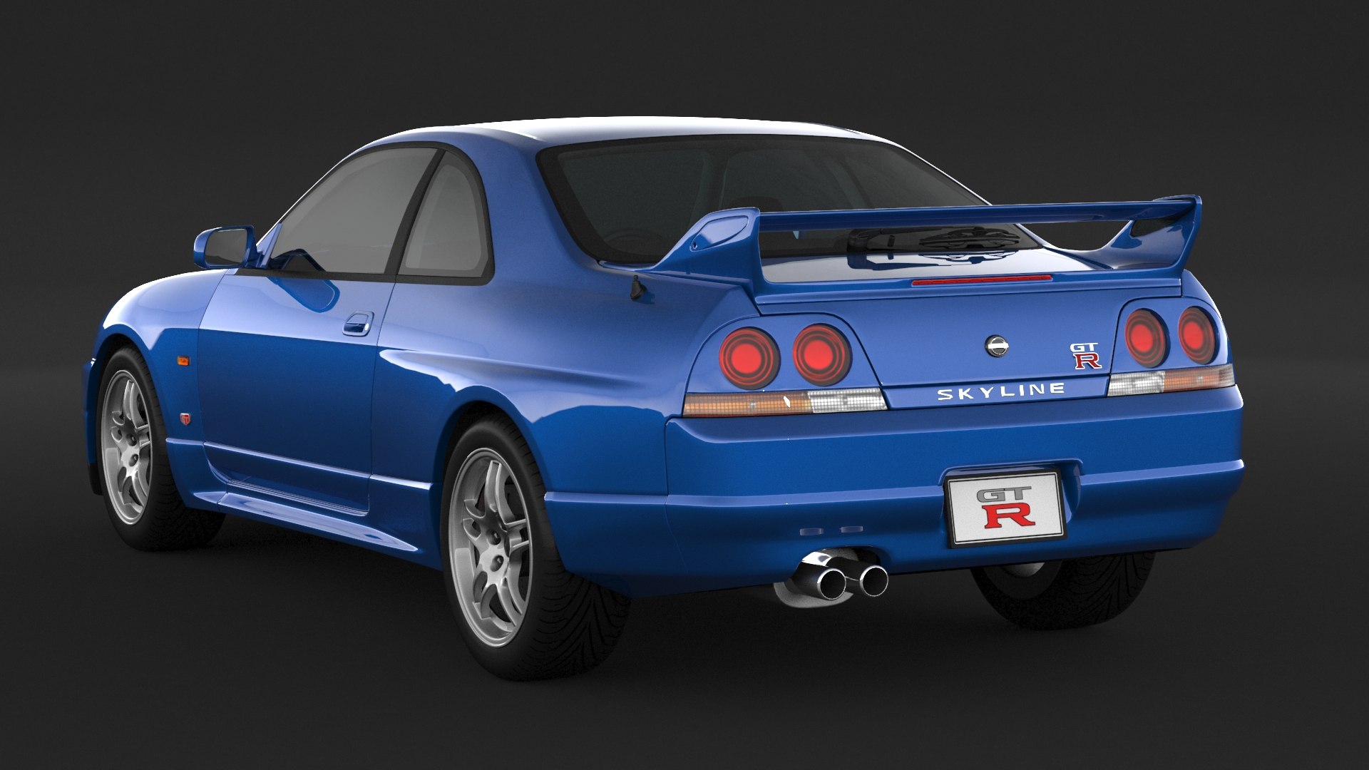 3D Car Nissan Skyline R33 - TurboSquid 1551841