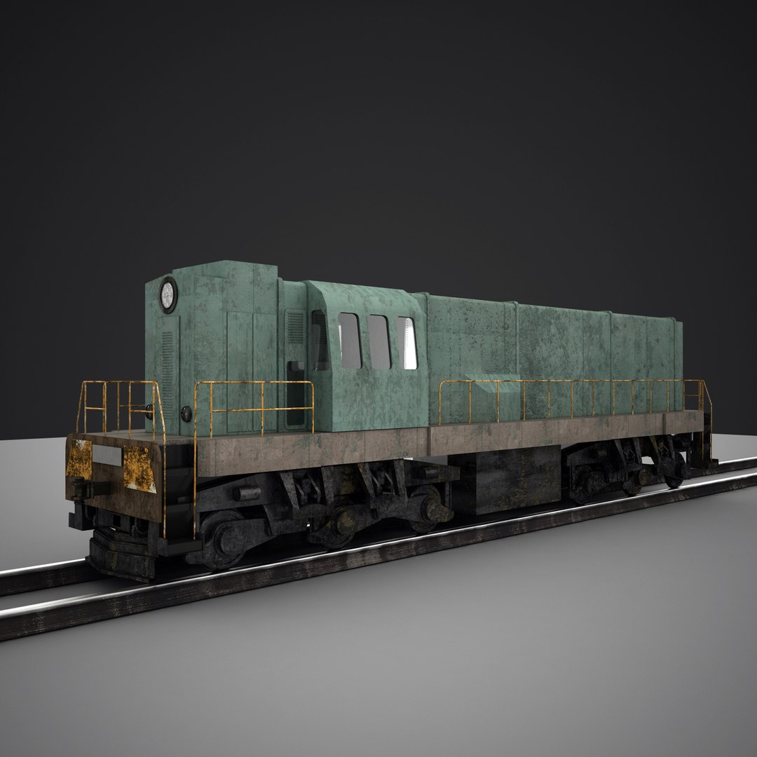Train 3d Max