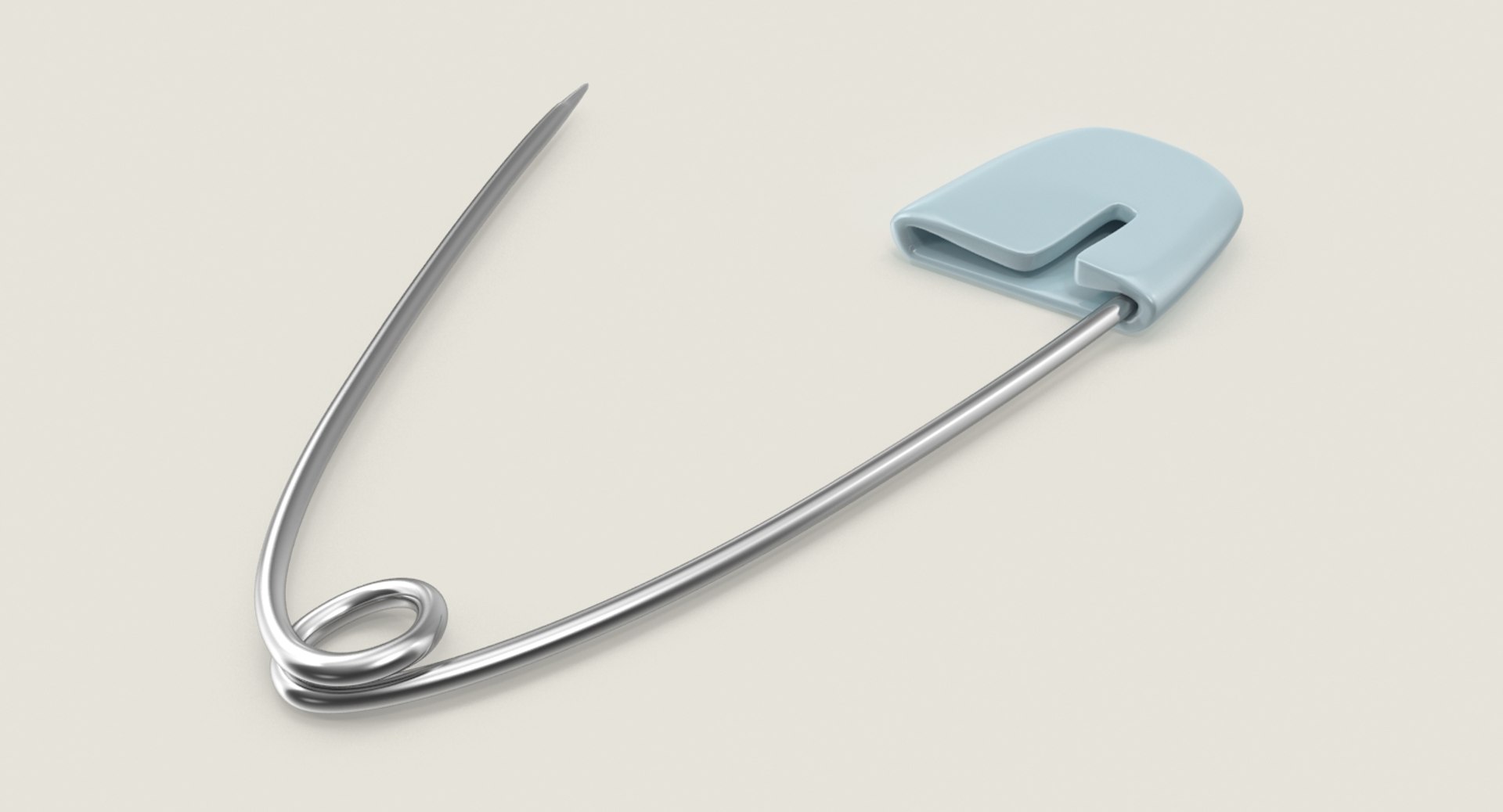 3d diaper pin open