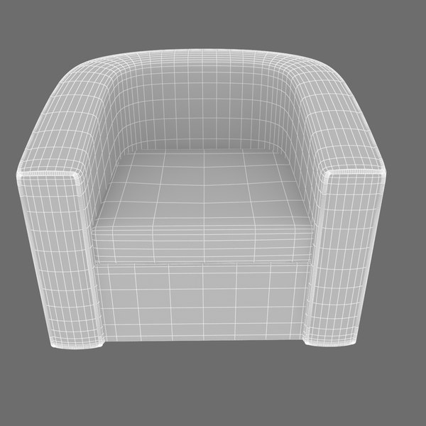 wood chair 3d obj