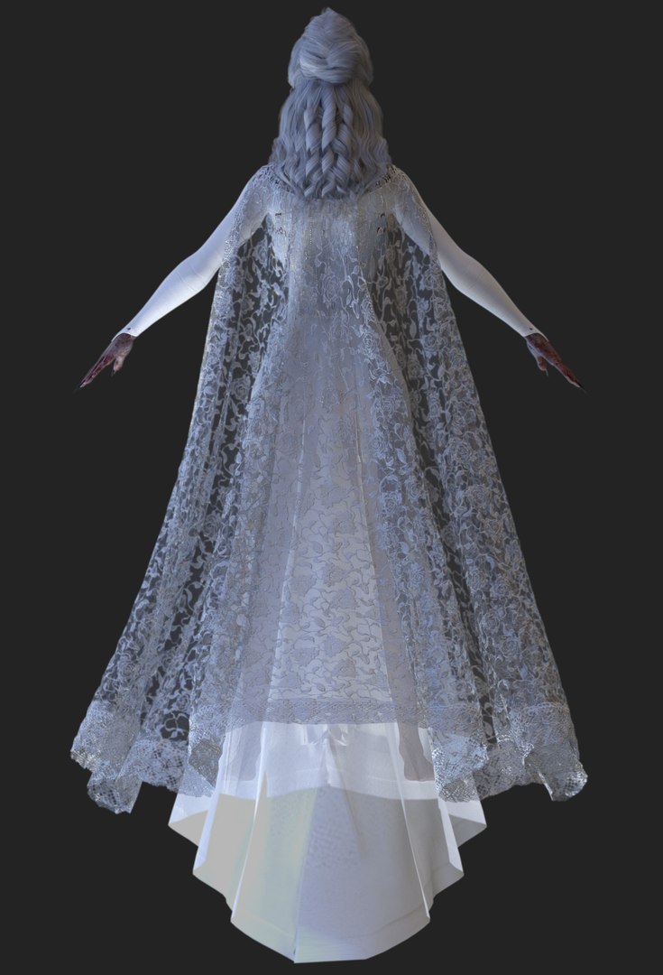 3D Model Vampiress - Female Vampire - TurboSquid 2184490