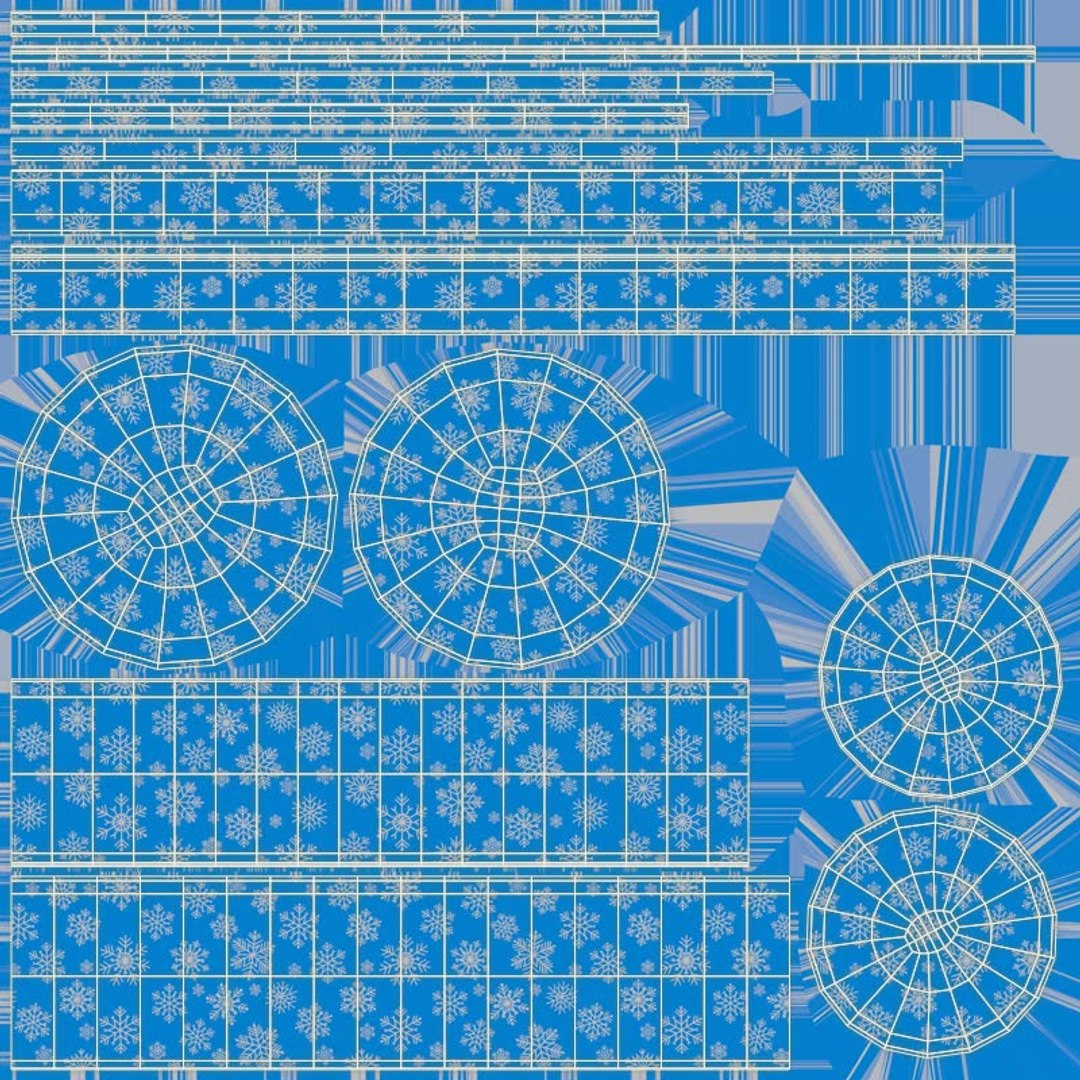 3D Gift Box Cylinder Label Blue - TurboSquid 2517944