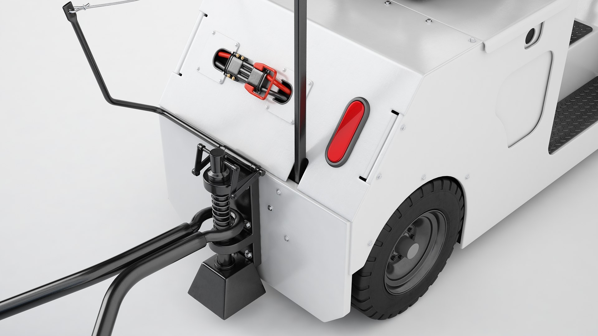 3D Electric Industrial Tugger 15 - TurboSquid 1743586