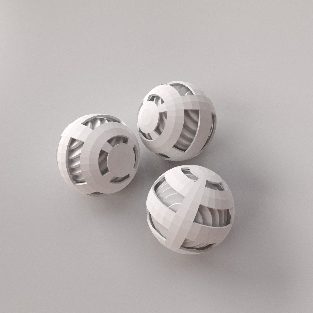 3D Bio Ball - TurboSquid 1747886