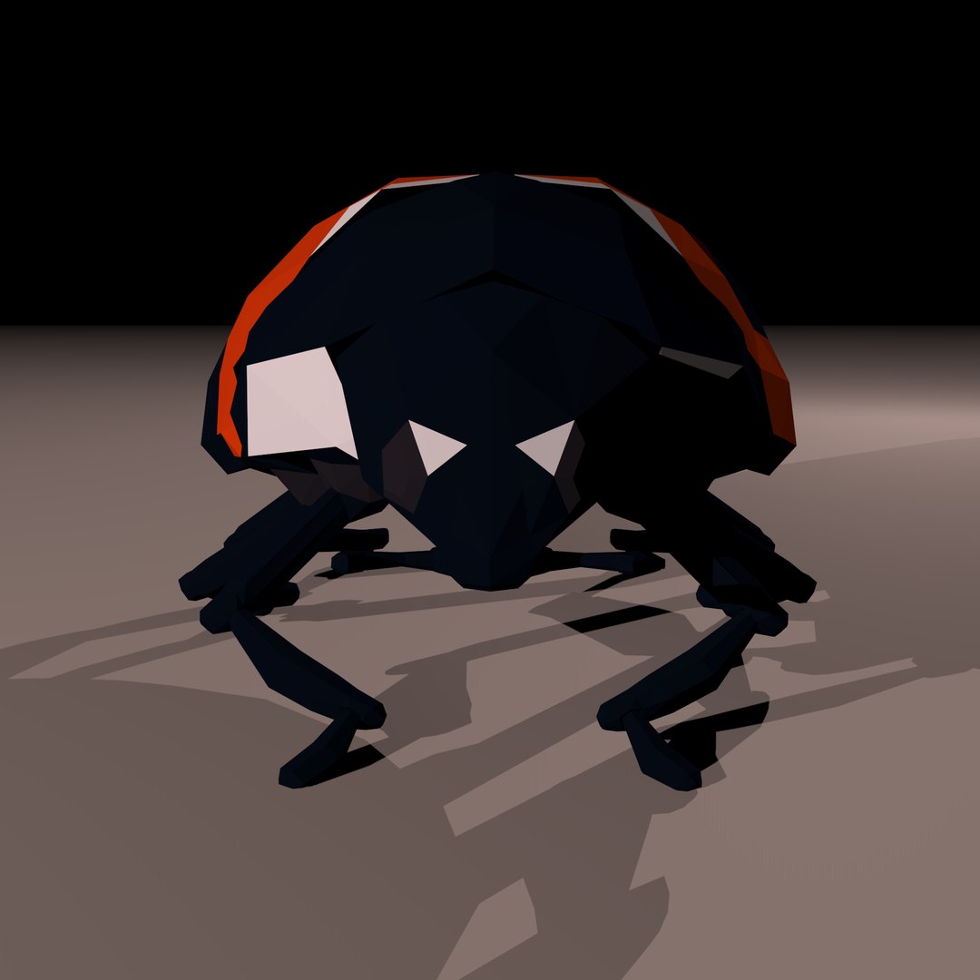 3D lady bug model - TurboSquid 1690957