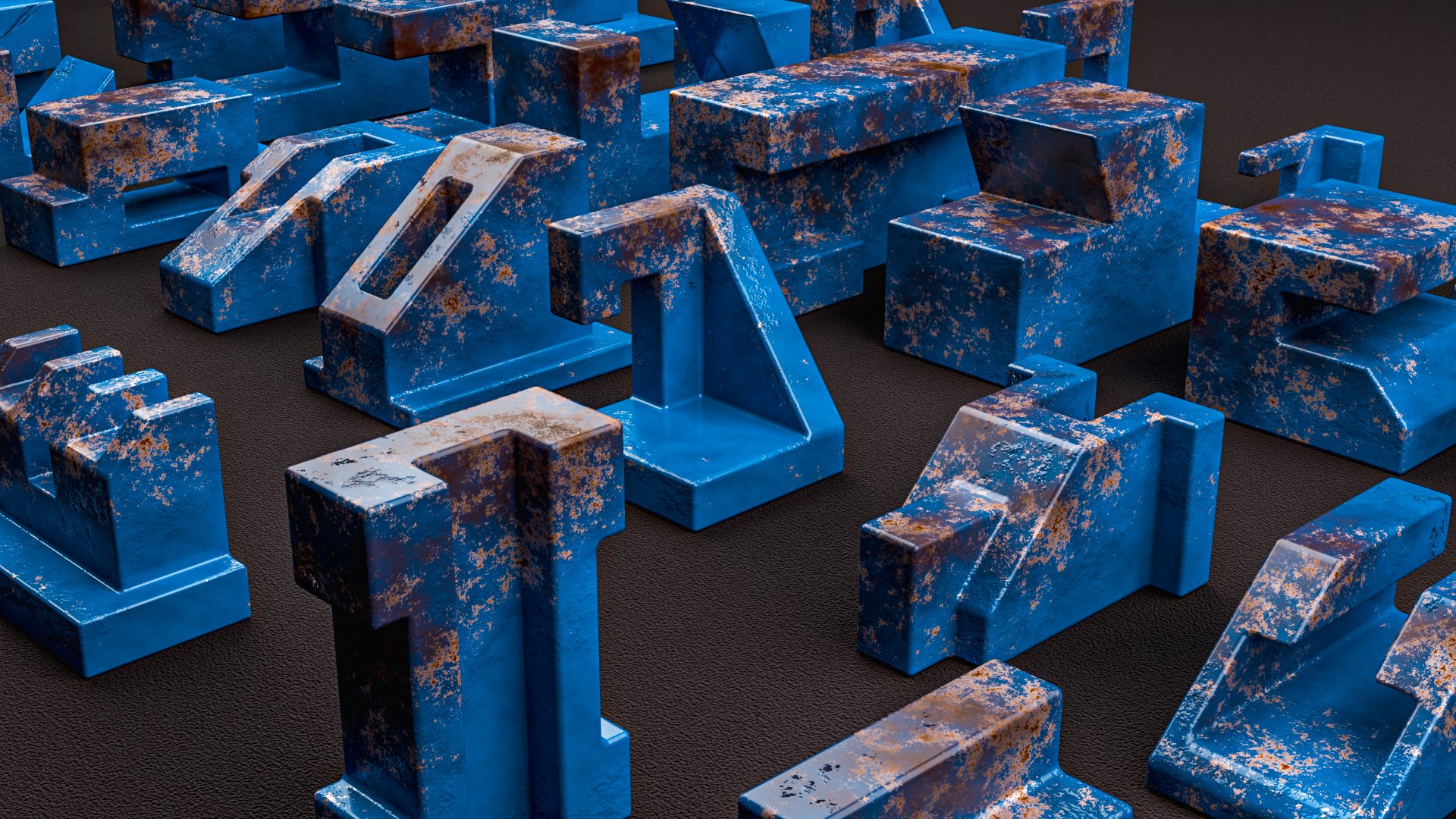 3D Building Blocks Kit Hard Surface Machined Parts V1 - TurboSquid 2181015