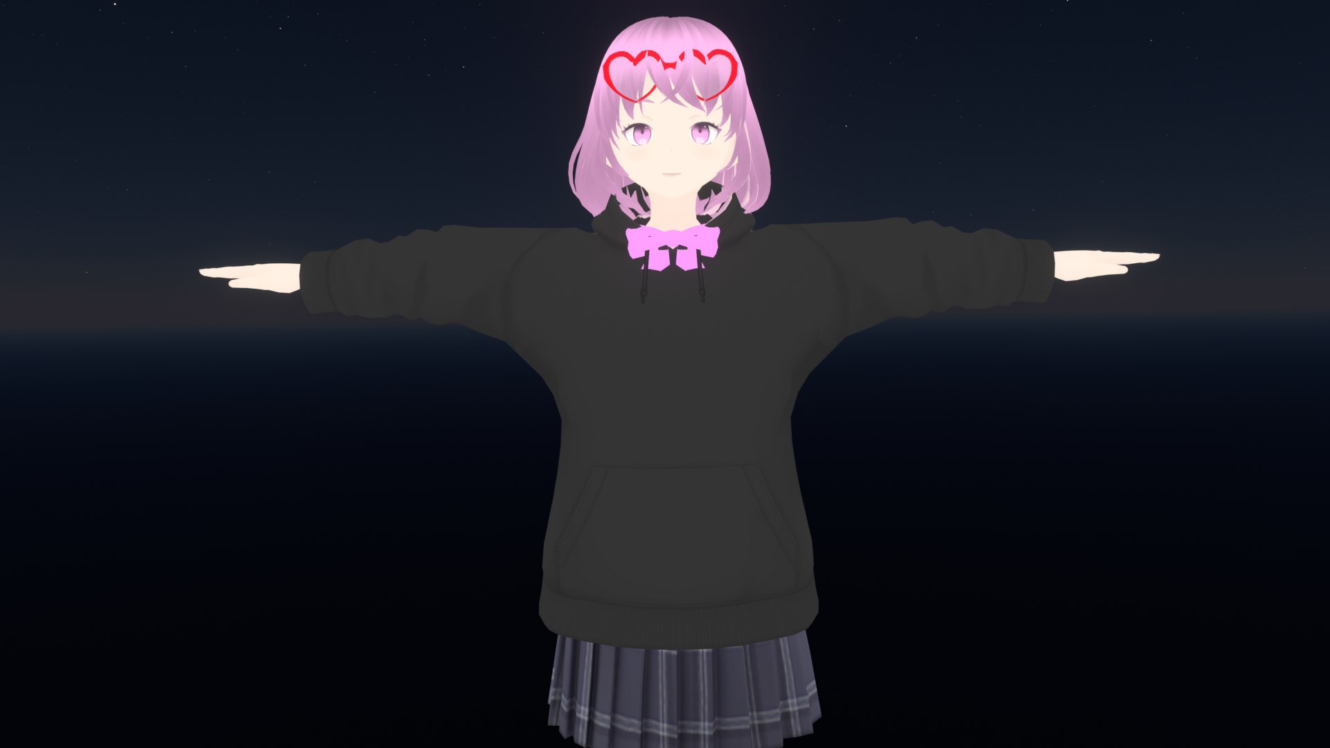 3D Game Ready Low Poly Anime Character Girl 35 - TurboSquid 1907661